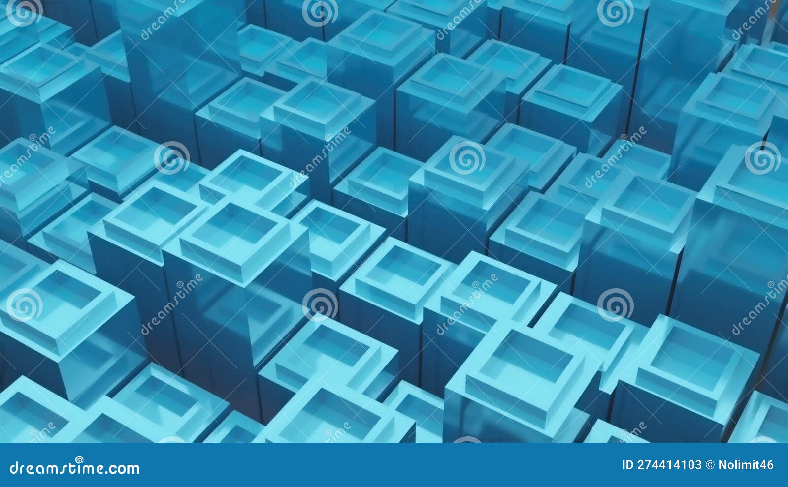 Waves glossy cylinders stock illustration. Illustration of seamless ...