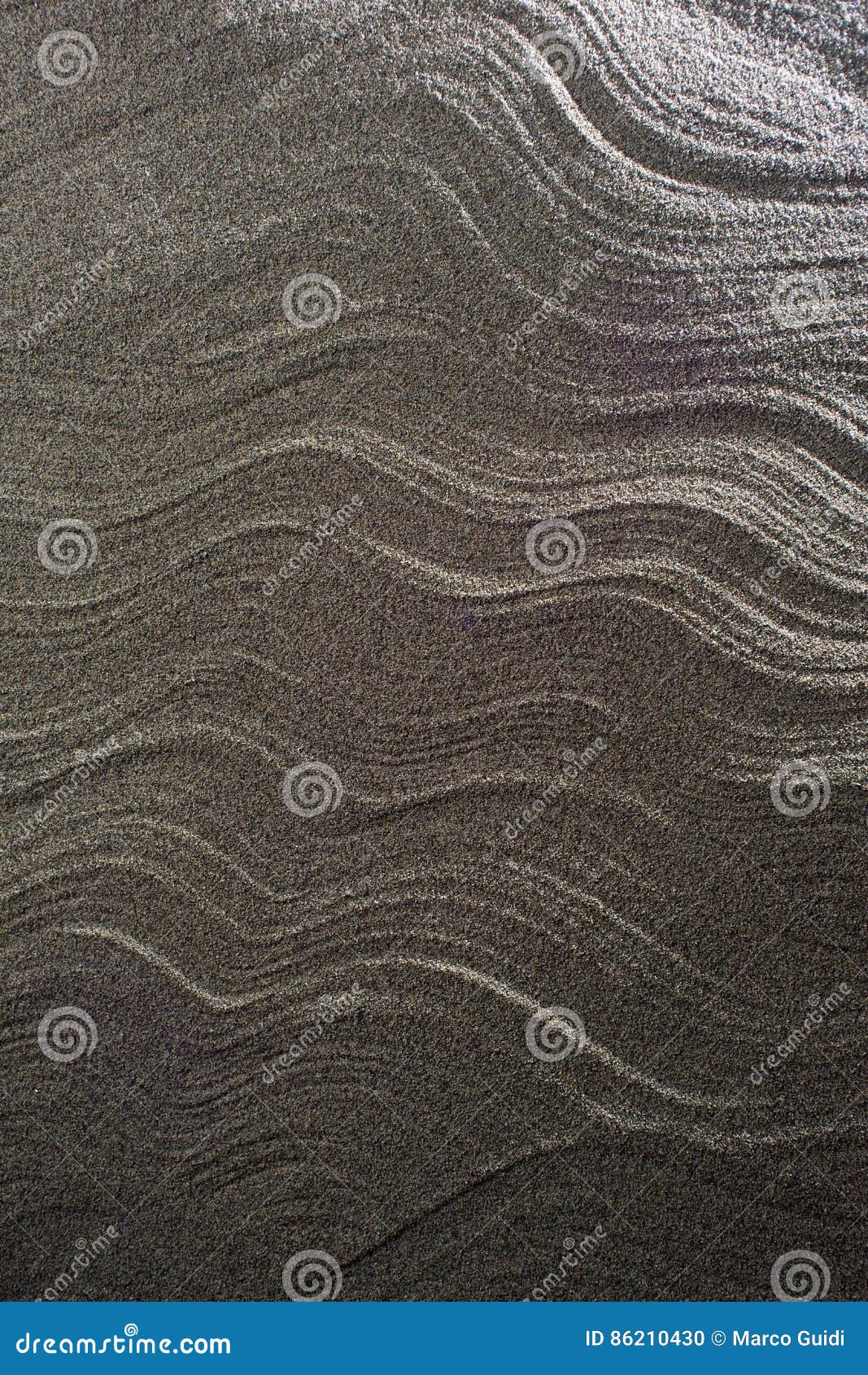 Waves of gray sand stock photo. Image of relax, beach - 86210430
