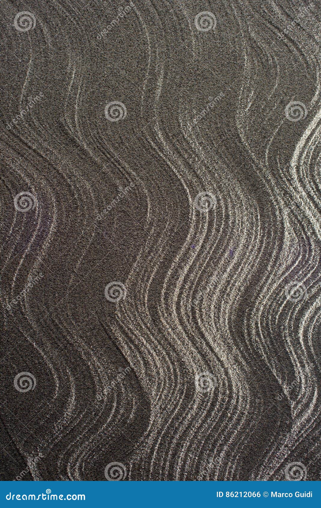 Waves of gray sand stock photo. Image of surface, arid - 86212066