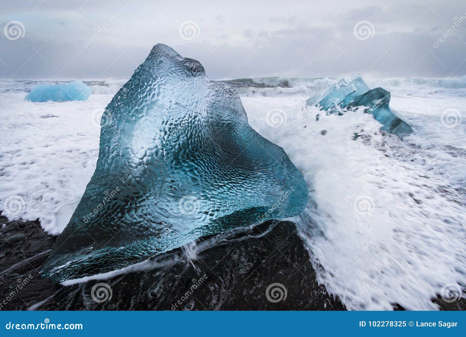Icy Wave stock image. Image of cold, crash, iceberg - 102278325