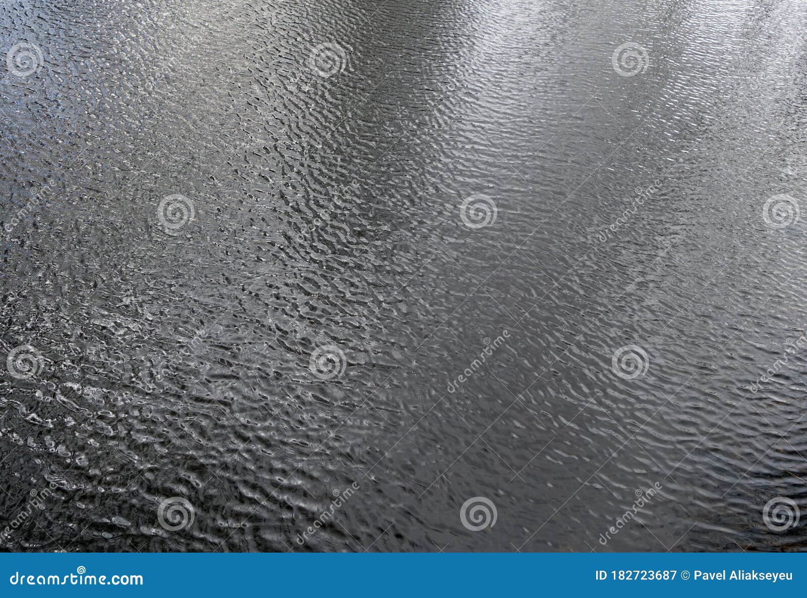 Waves on Lake Water from Top Stock Image - Image of swimming, water ...