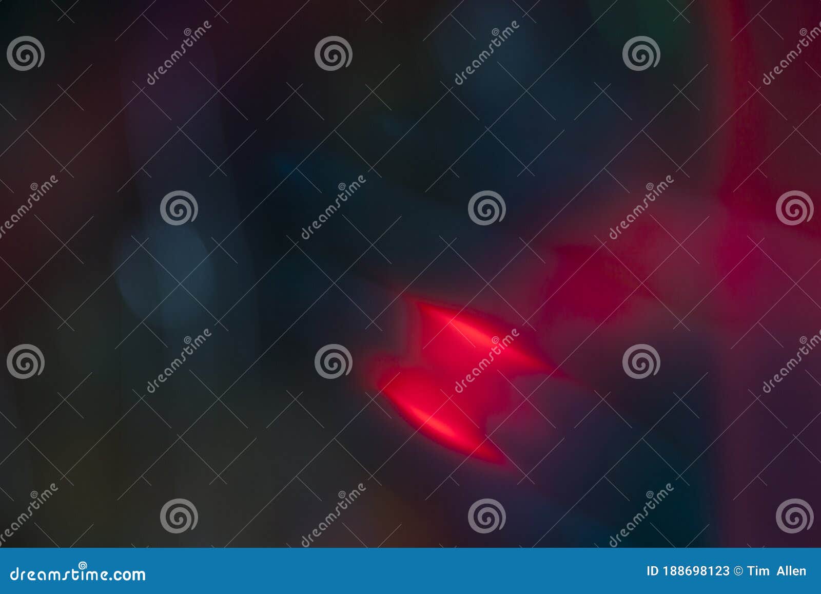 Waves of Light Pattern with High Fidelity Glowing Red Stock Image ...