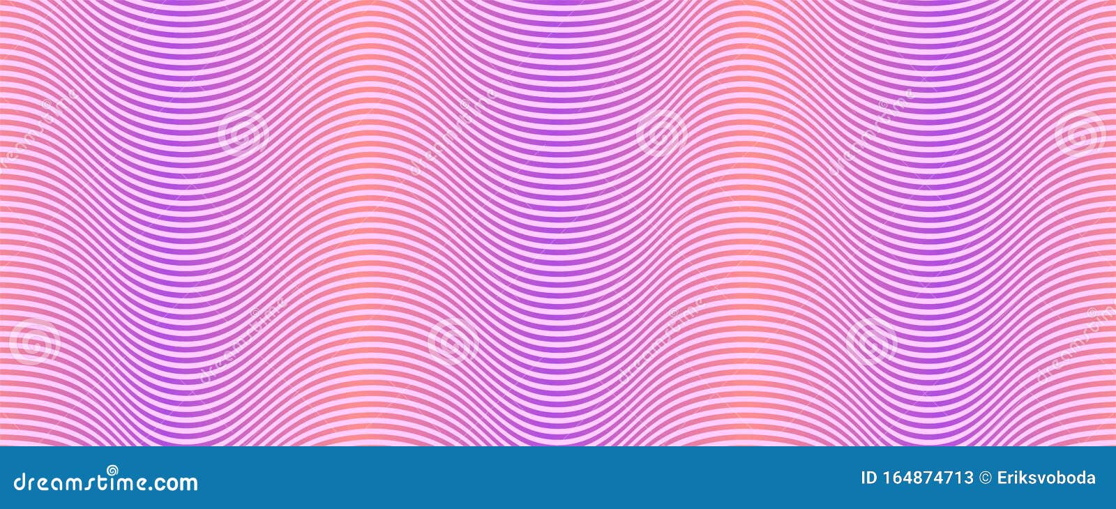 Waves from Line. Multi Colored Abstract Background with Wavy Lines ...