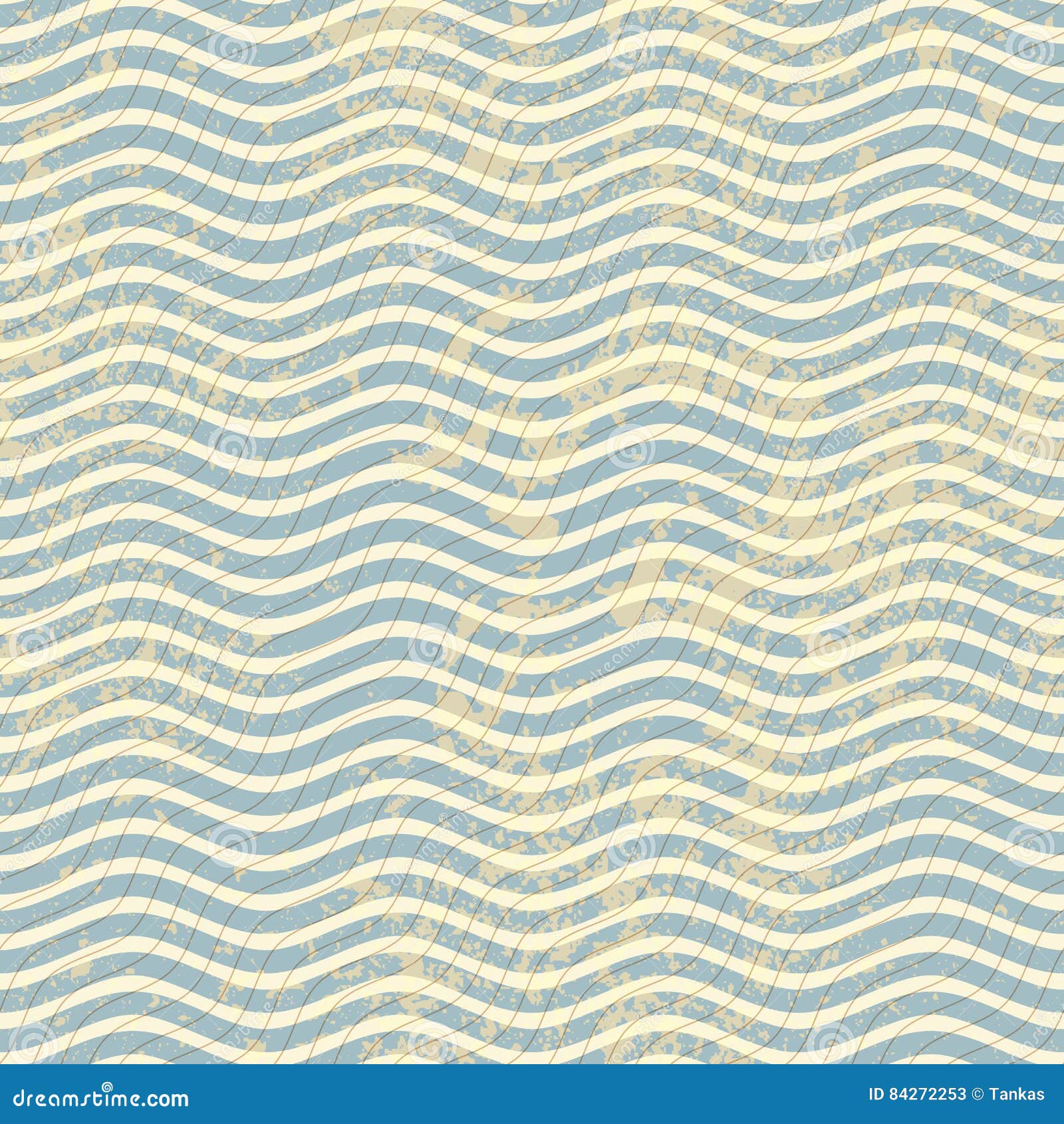 Waves nautical pattern stock vector. Illustration of waves - 84272253