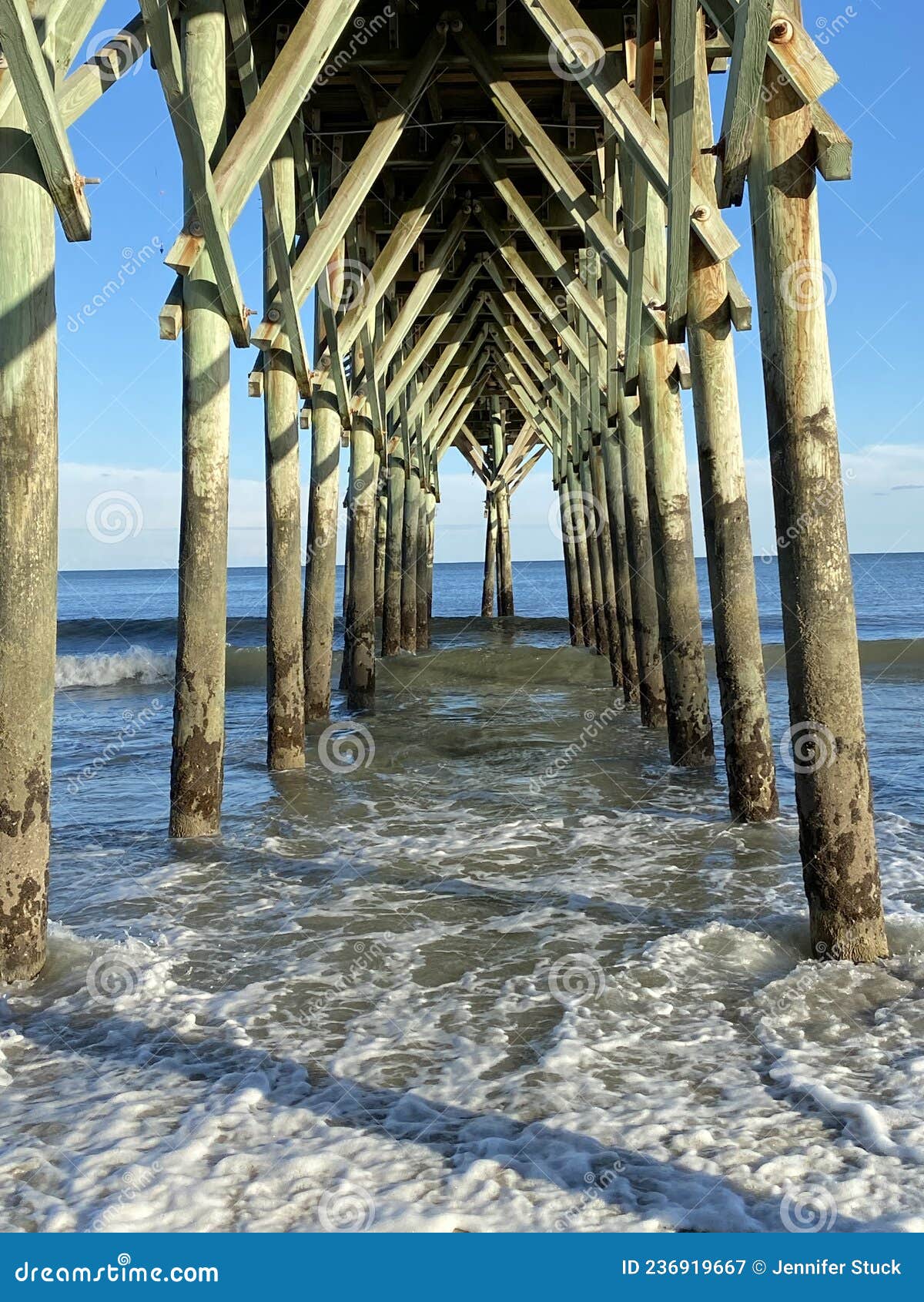 Waves of the ocean stock image. Image of tower, winter - 236919667