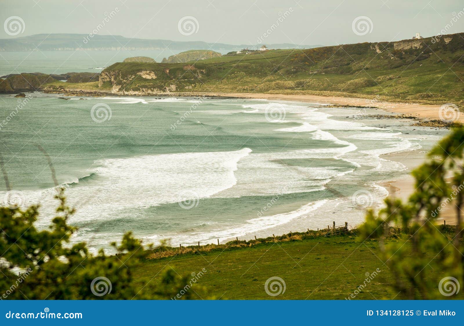 Waves of the ocean stock image. Image of natural, coastline - 134128125