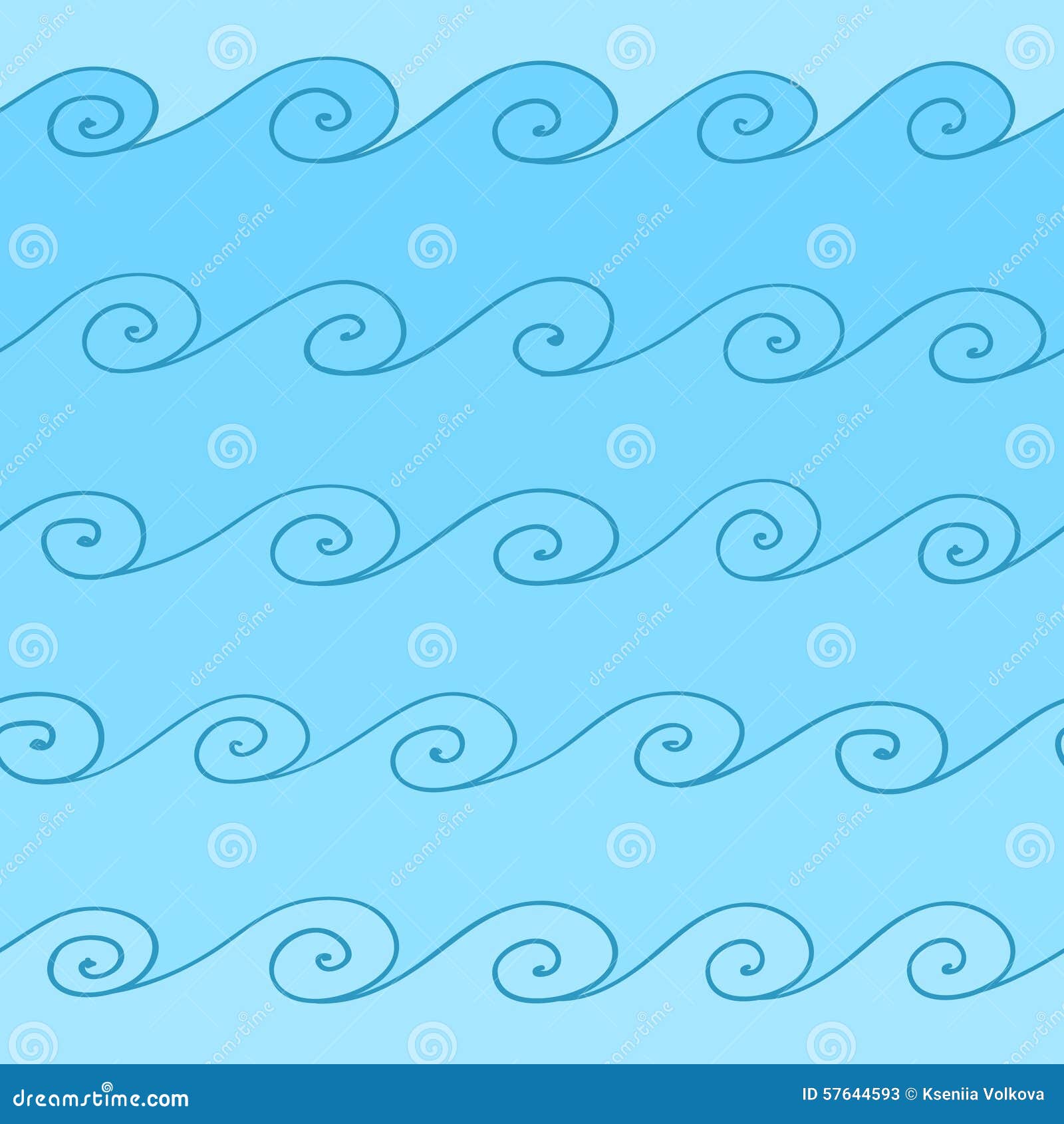 Waves pattern stock illustration. Illustration of drawing - 57644593