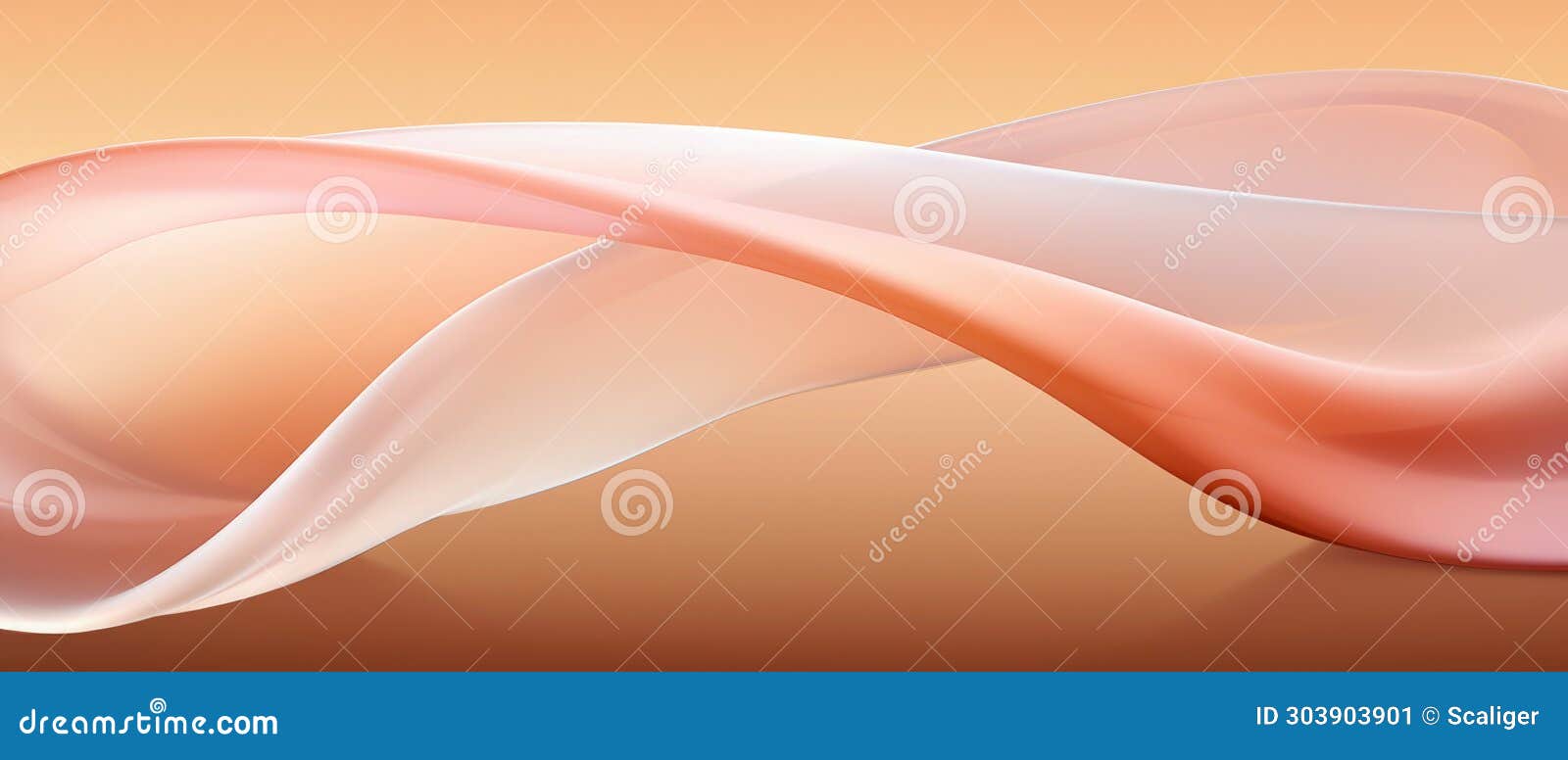 Waves of Pink Peach Color Material, Abstract Soft Smooth Textile ...