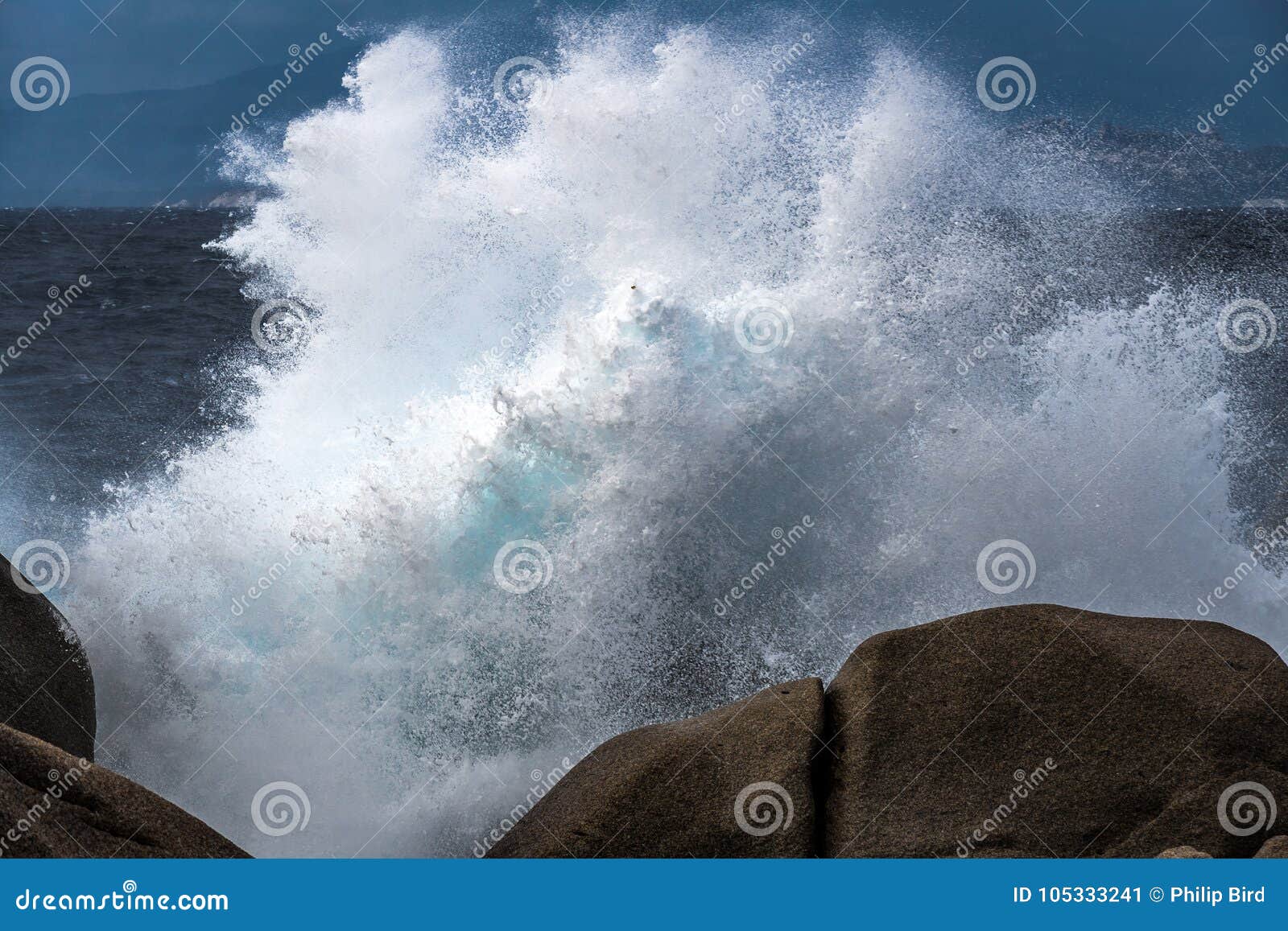 Waves Pounding On Basalt Rocks At Ocean Beach Bunbury Western Australia ...