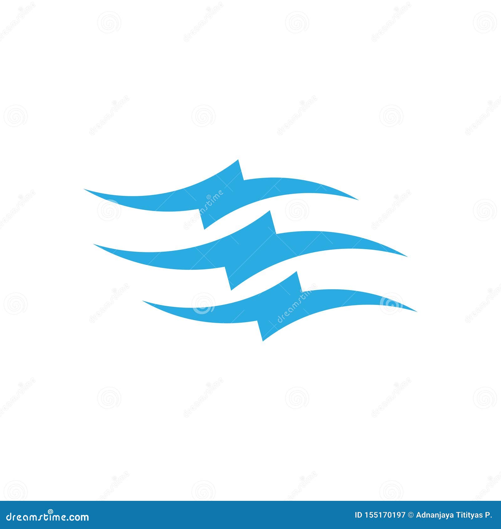 Waves Power Energy Logo Vector Stock Vector - Illustration of design ...