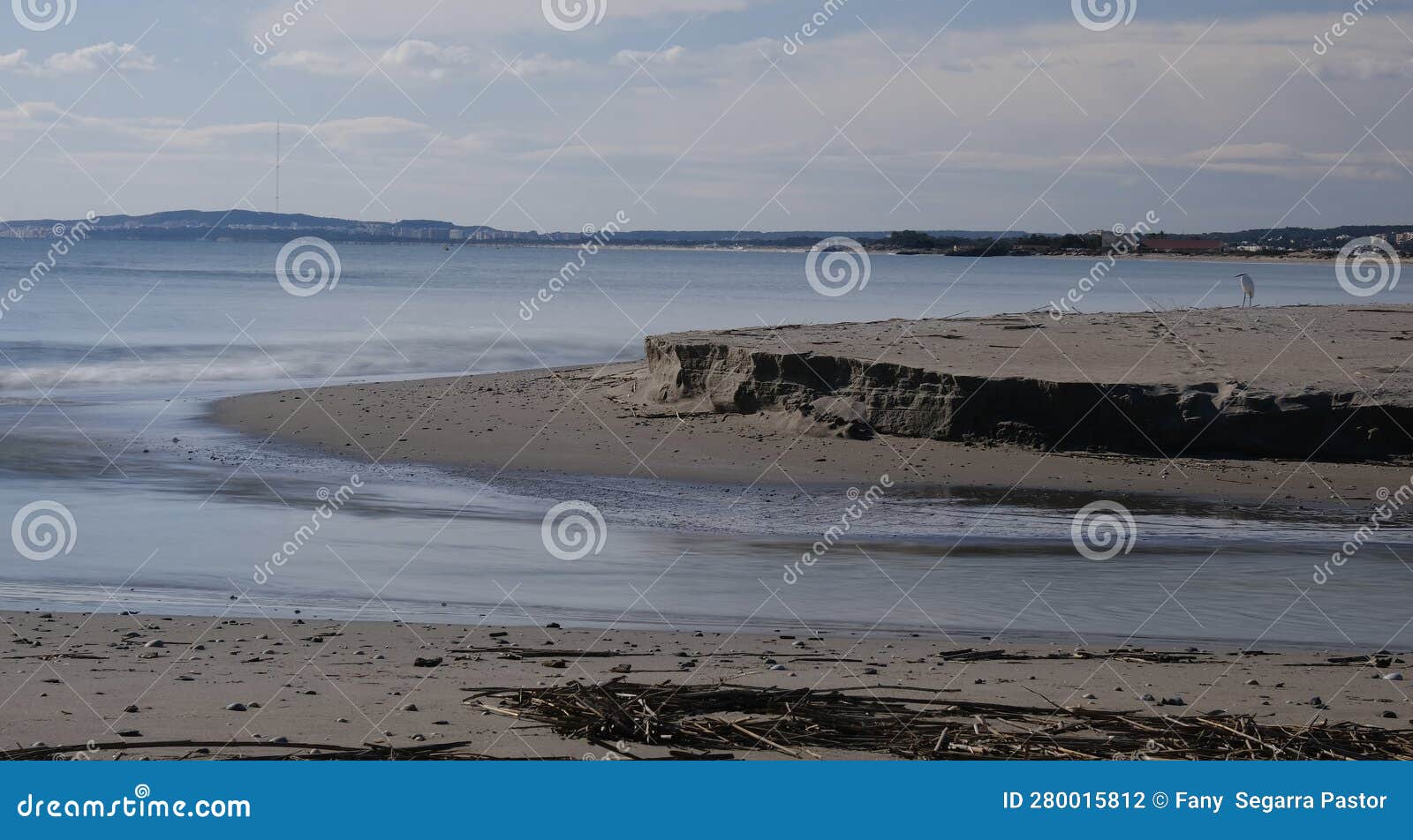 The water erode sand. stock photo. Image of water, shapes - 280015812