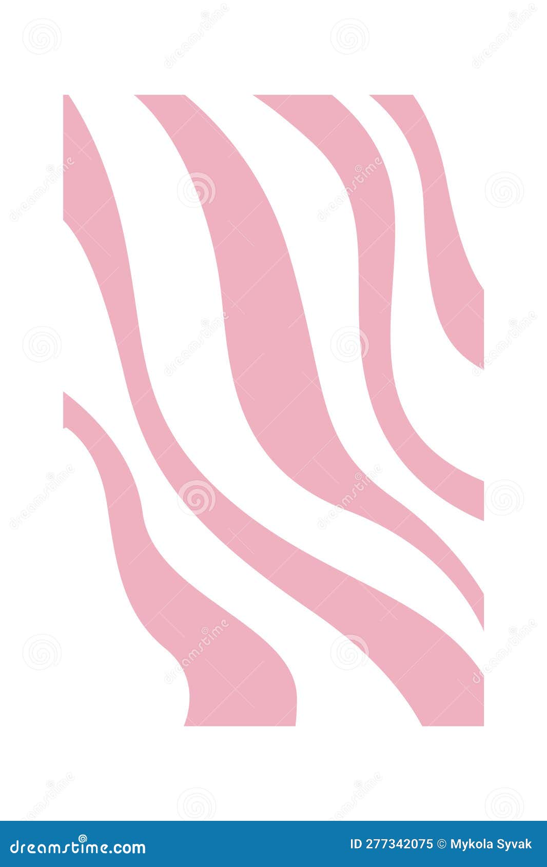 Waves Rectangle Pattern stock vector. Illustration of wave - 277342075