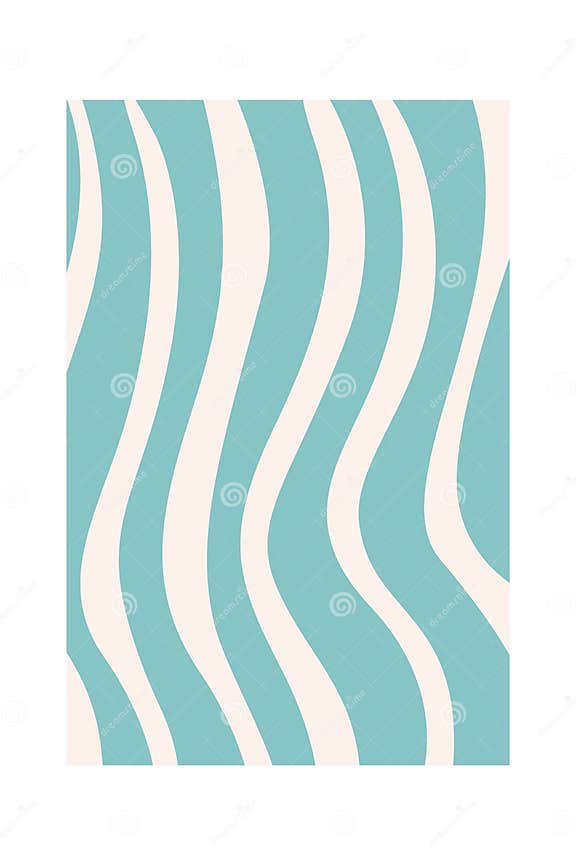 Waves Rectangle Pattern stock vector. Illustration of shape - 277343722