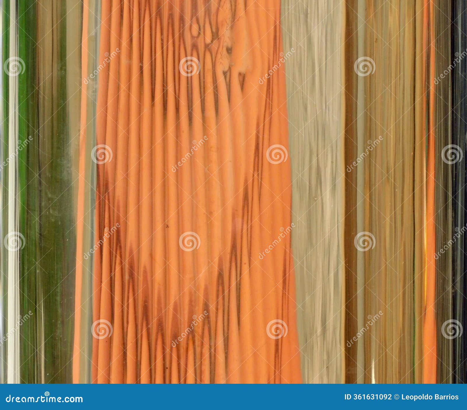 Waves Reflect Off a Metal Surface for Backgrounds Stock Photo - Image ...