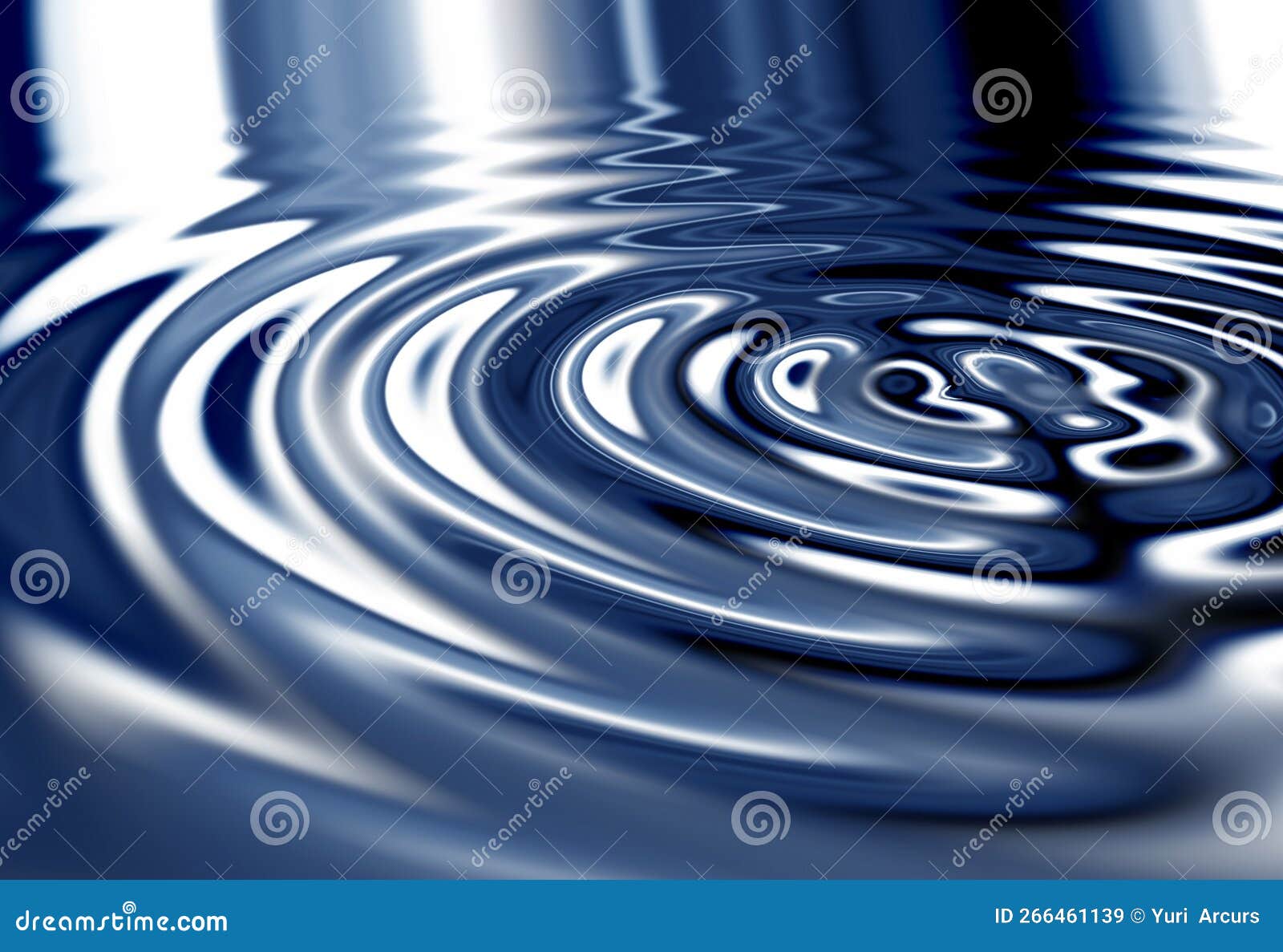 Waves, Ripple and Blue with Water Drop Pattern with Mockup for 3d ...