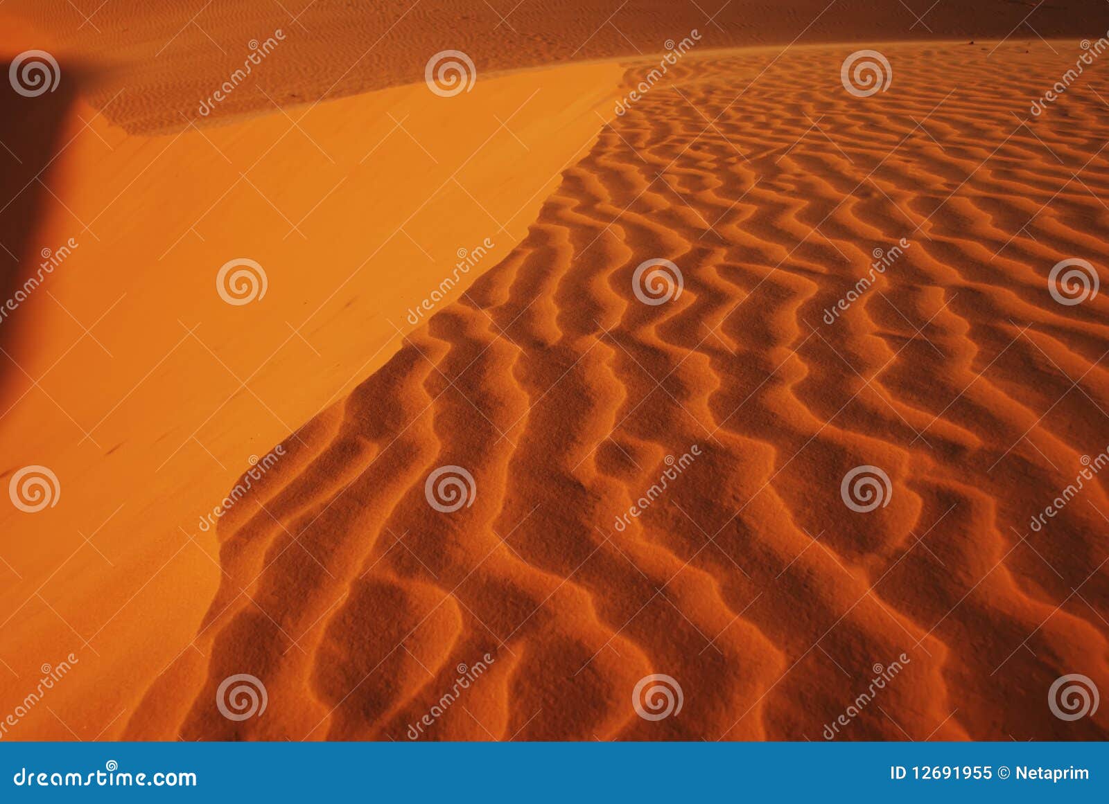 Waves of sand stock image. Image of barren, land, heap - 12691955