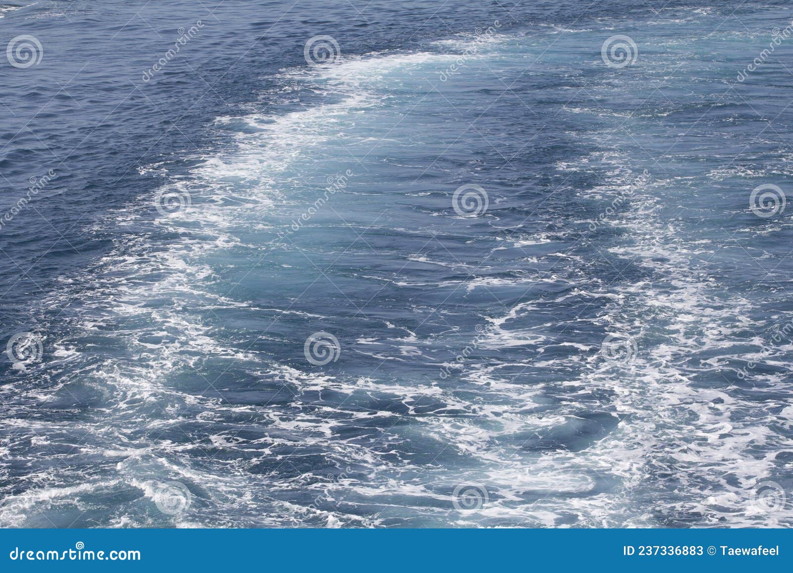 Waves on Sea Behind the Ship, Sea Affect the Boat, Boat Wave Stock ...