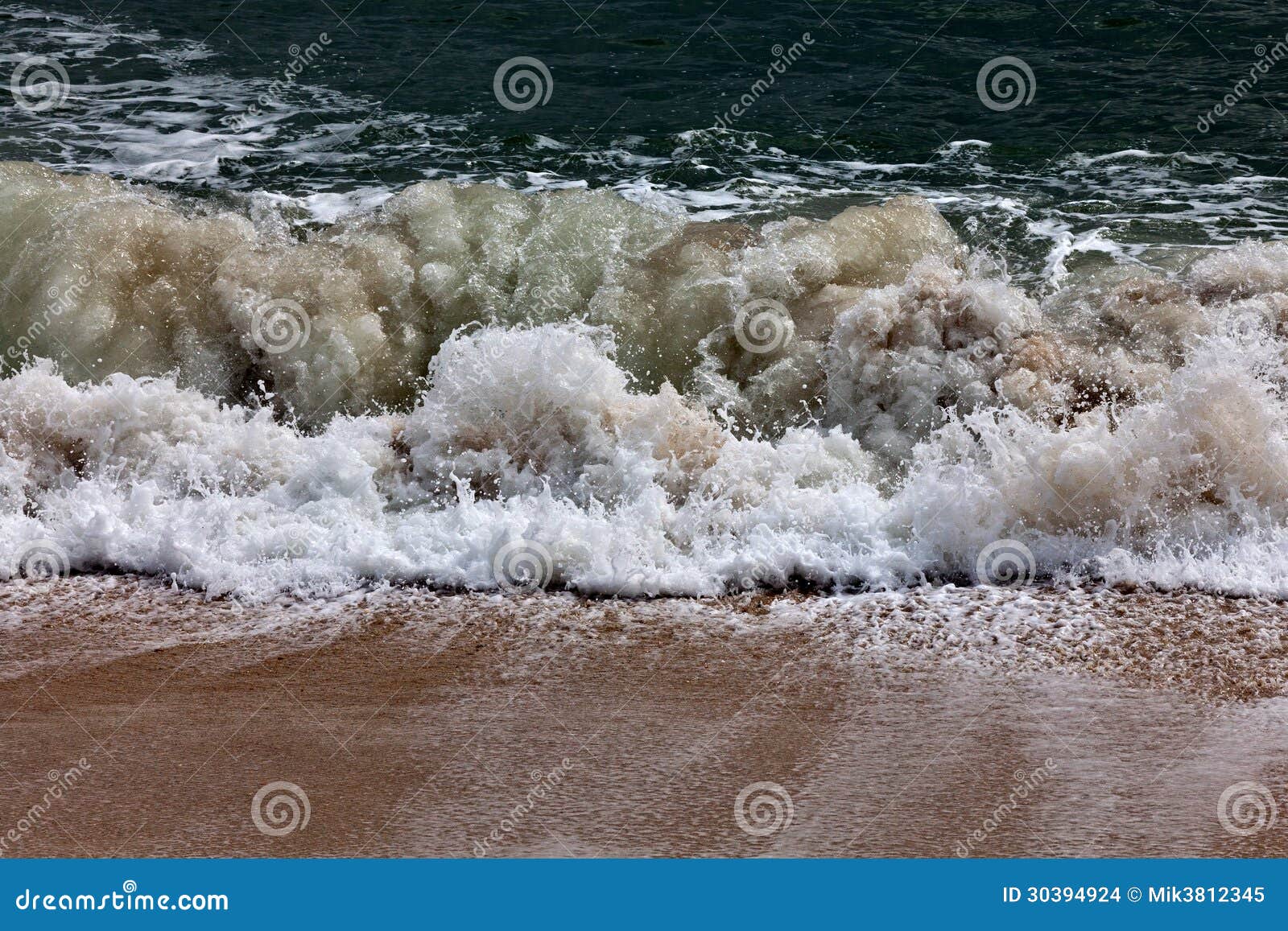Waves in seaside stock photo. Image of shore, seaside - 30394924