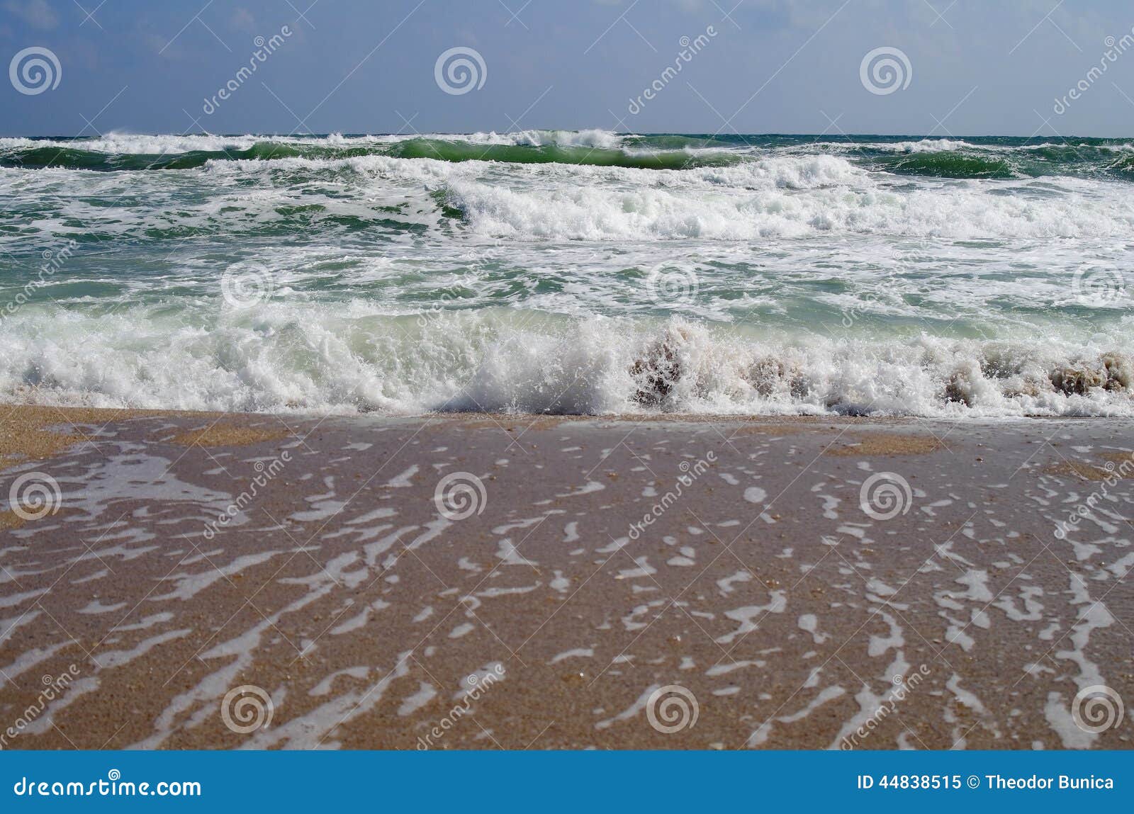Seascape. Waves Show. Summer, Sea, Sun, Beach, Holiday, Fun - Black Sea ...