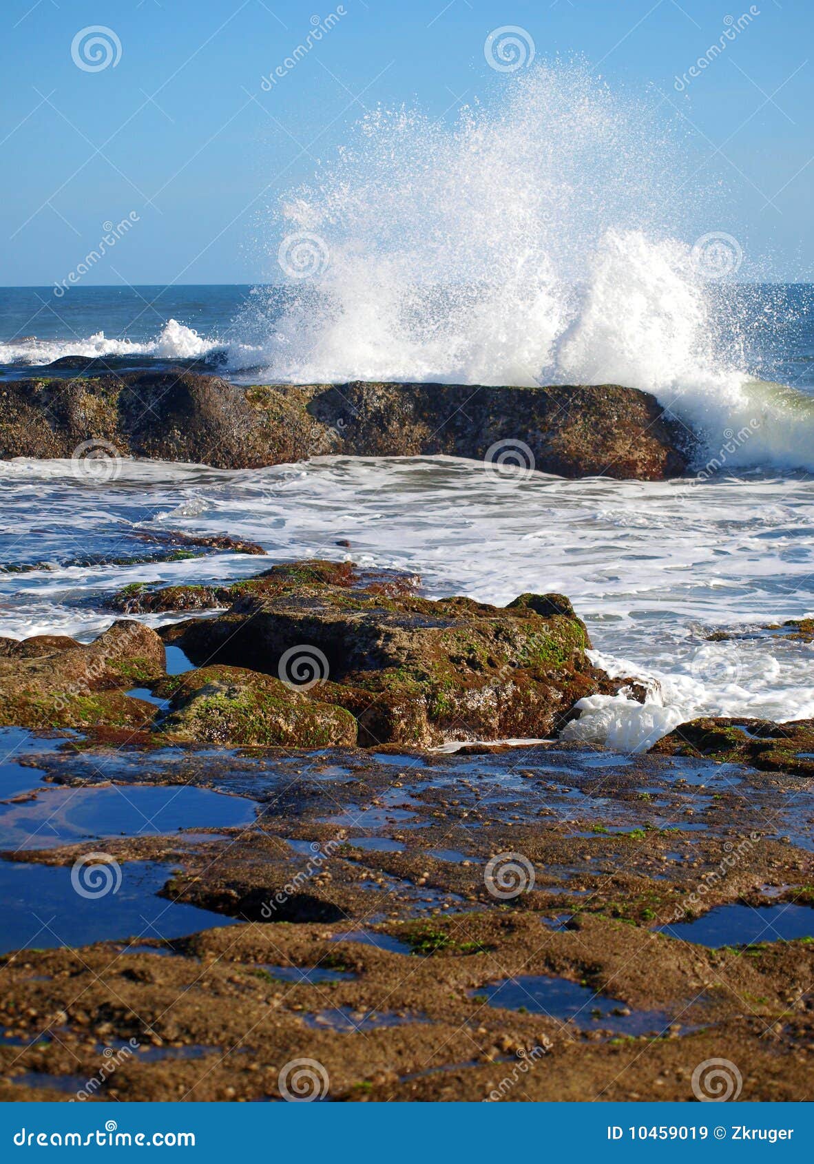 Waves Smashing Agaist Rocks Stock Image - Image of bali, color: 10459019