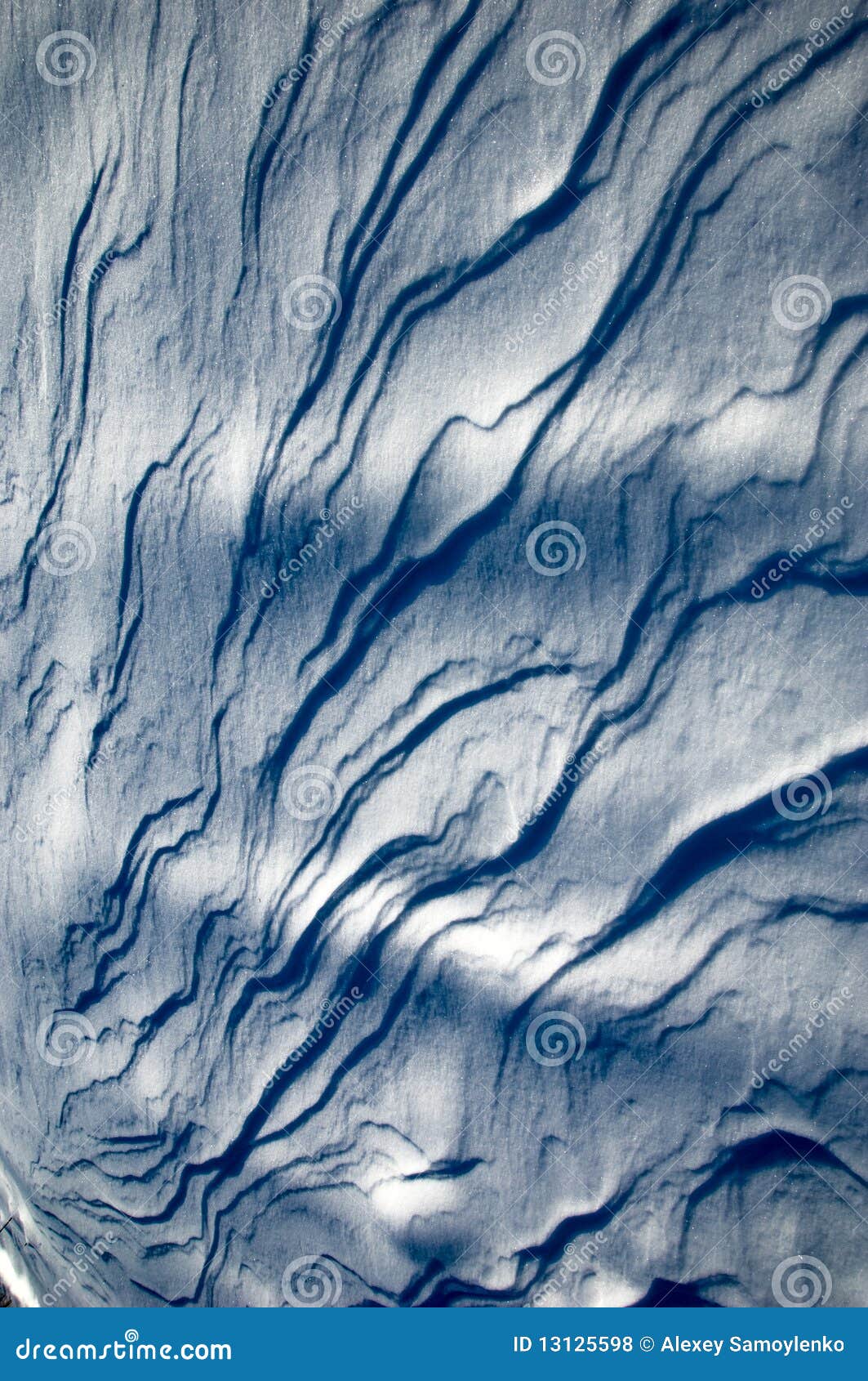 Waves of snow bumps stock photo. Image of frost, background - 13125598