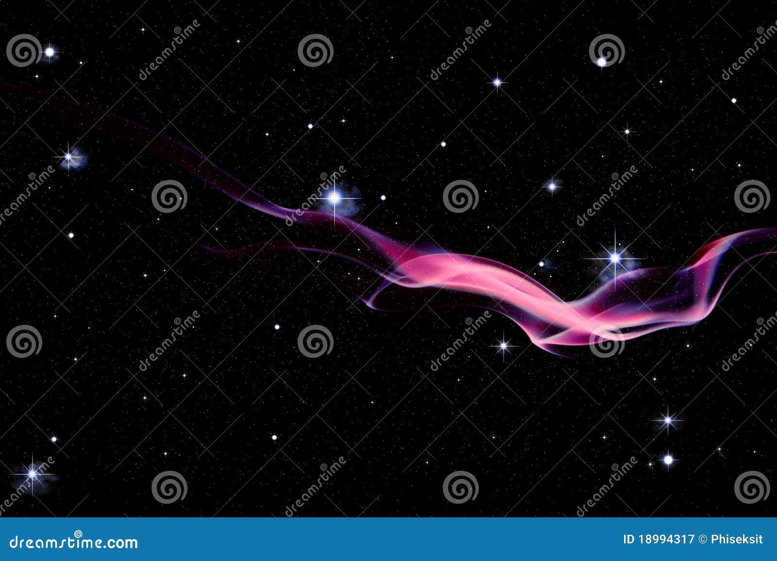 Waves in space stock image. Image of dust, color, astrophotography ...
