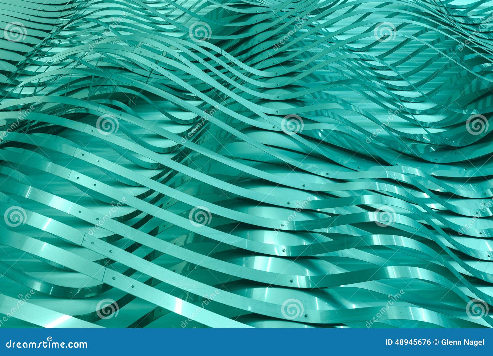 Waves of Stainless Steel Abstract Stock Photo - Image of united, silver ...