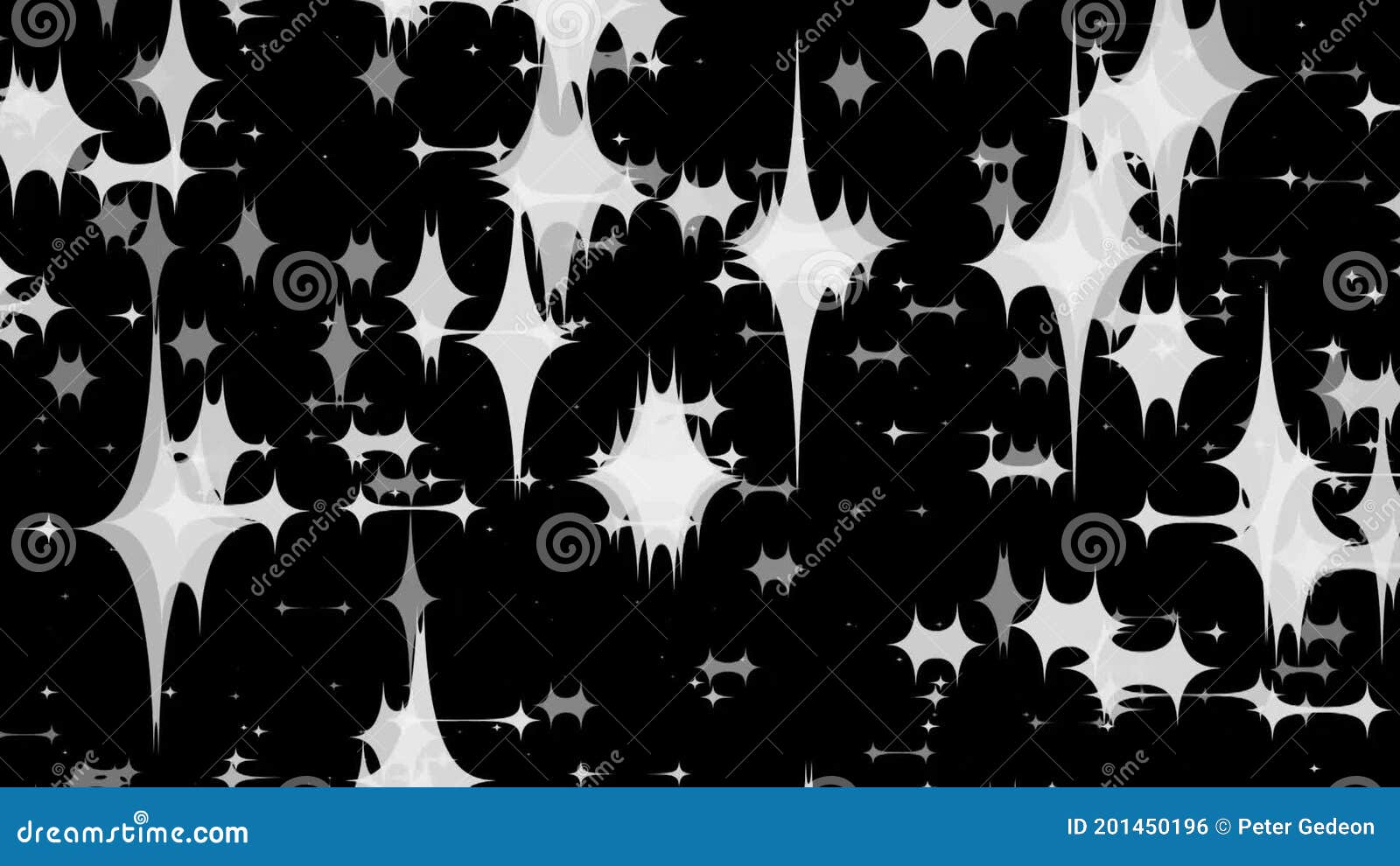 Waves or Stars Motion Graphic Transition Vfx Effect, Audio Visual ...