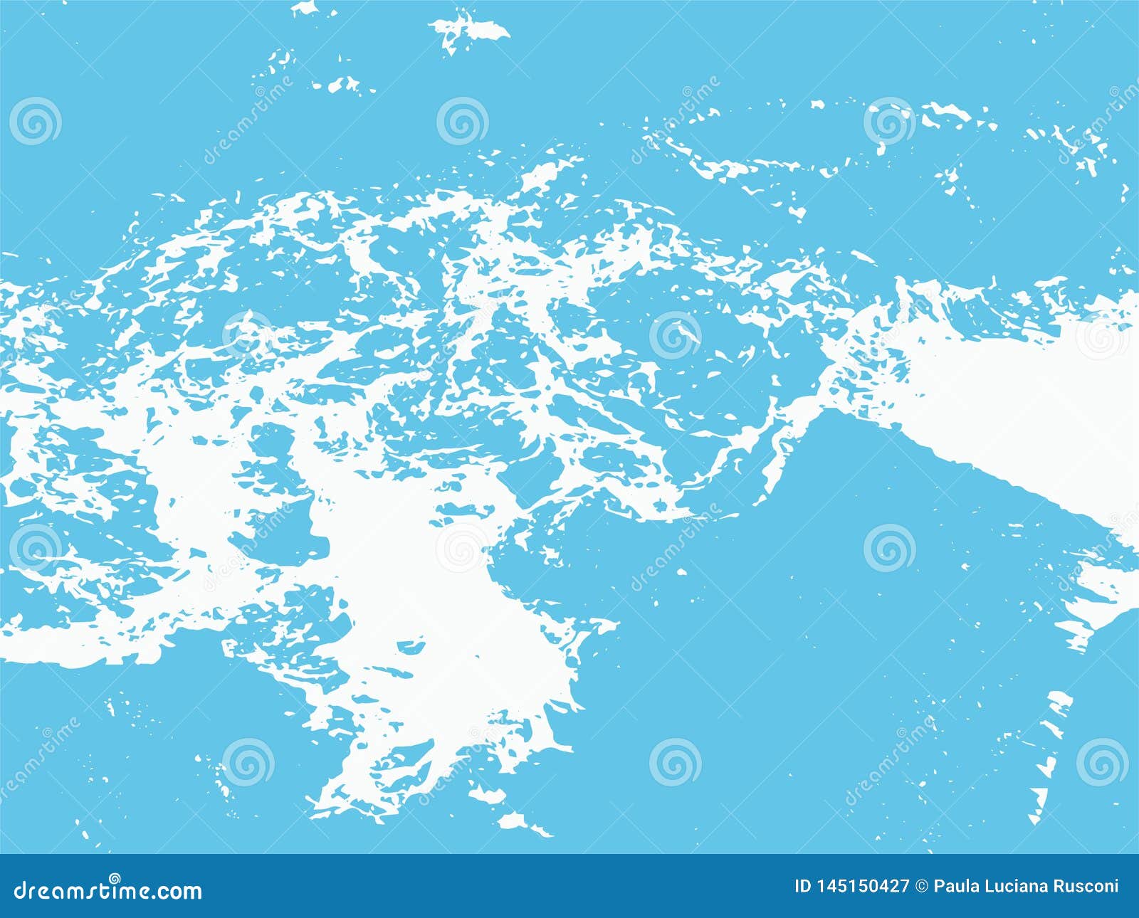 Waves and Stone Vector Overlay Pattern Stock Vector - Illustration of ...