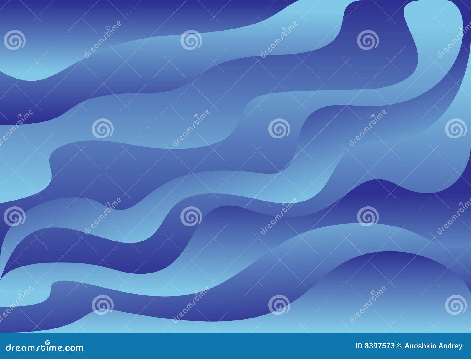 Waves - vector background stock vector. Illustration of design - 8397573