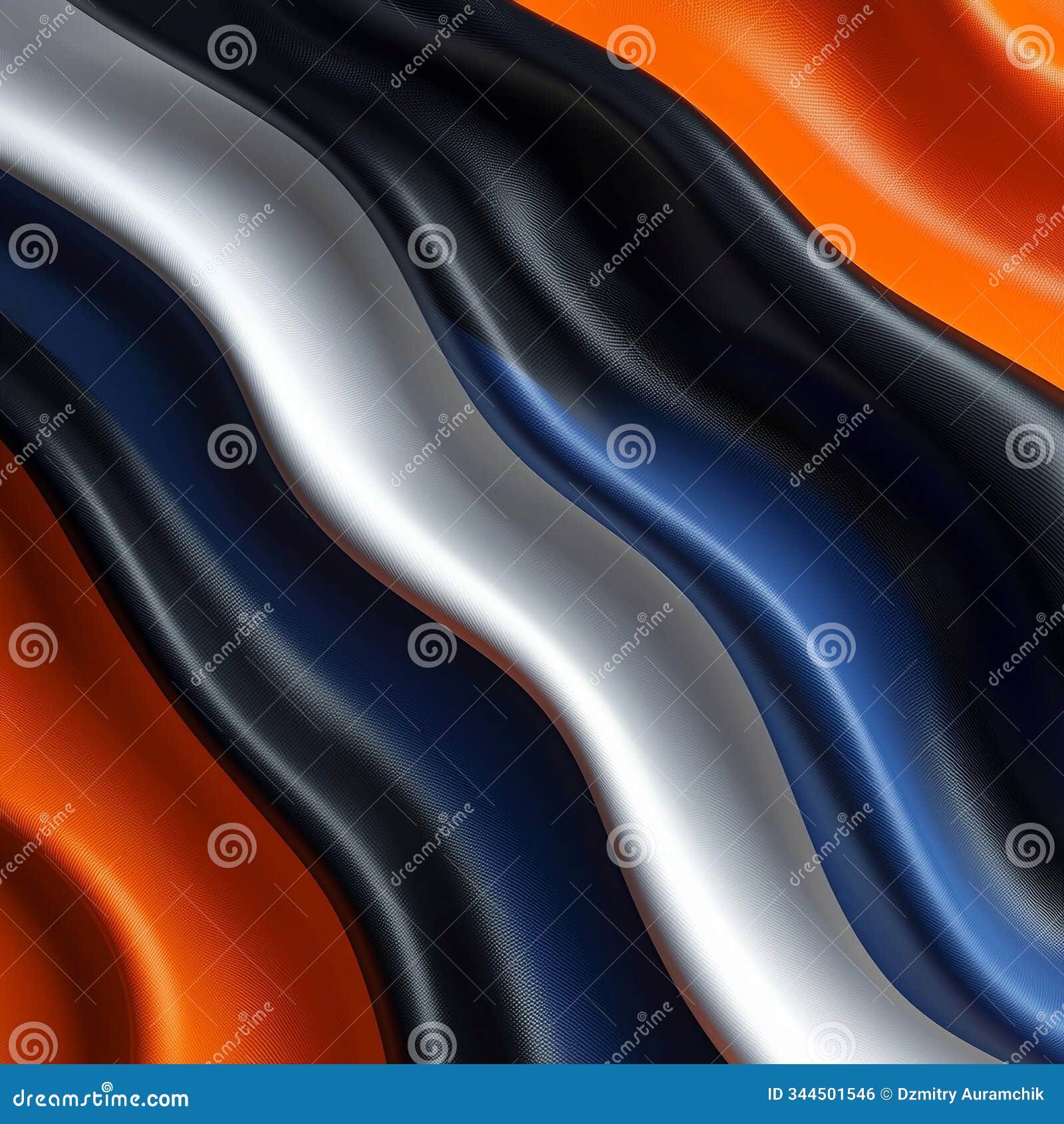 Waves in Vibrant Colors Create a Dynamic Visual Flow that Emphasizes ...