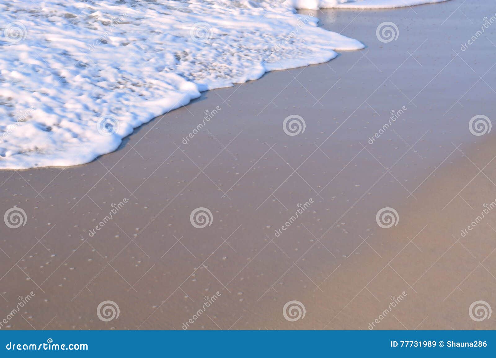 Waves Washing Up Onto the Shore Stock Image - Image of churning, beach ...