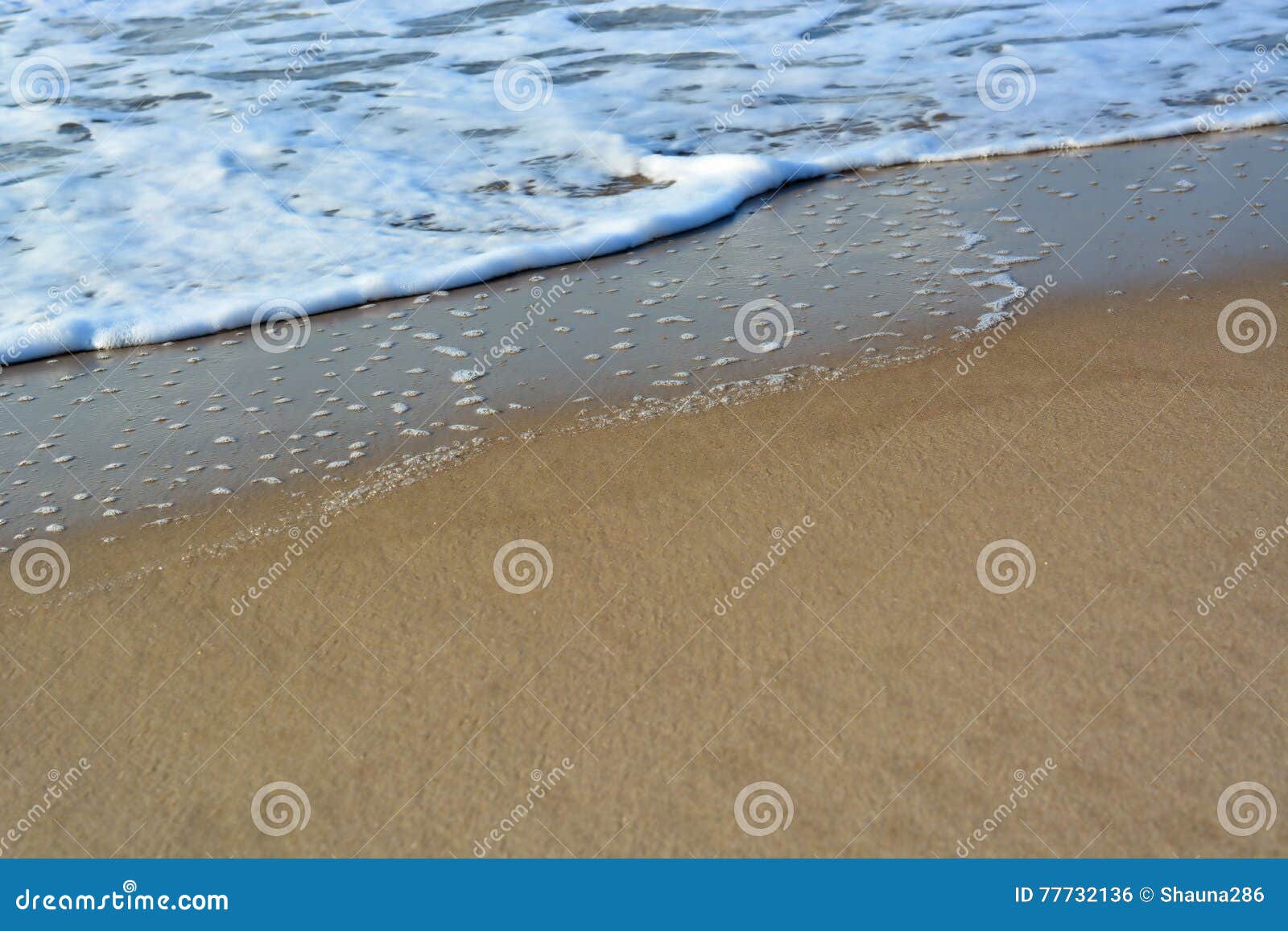 Waves Washing Up Onto the Shore Stock Photo - Image of shore, beauty ...