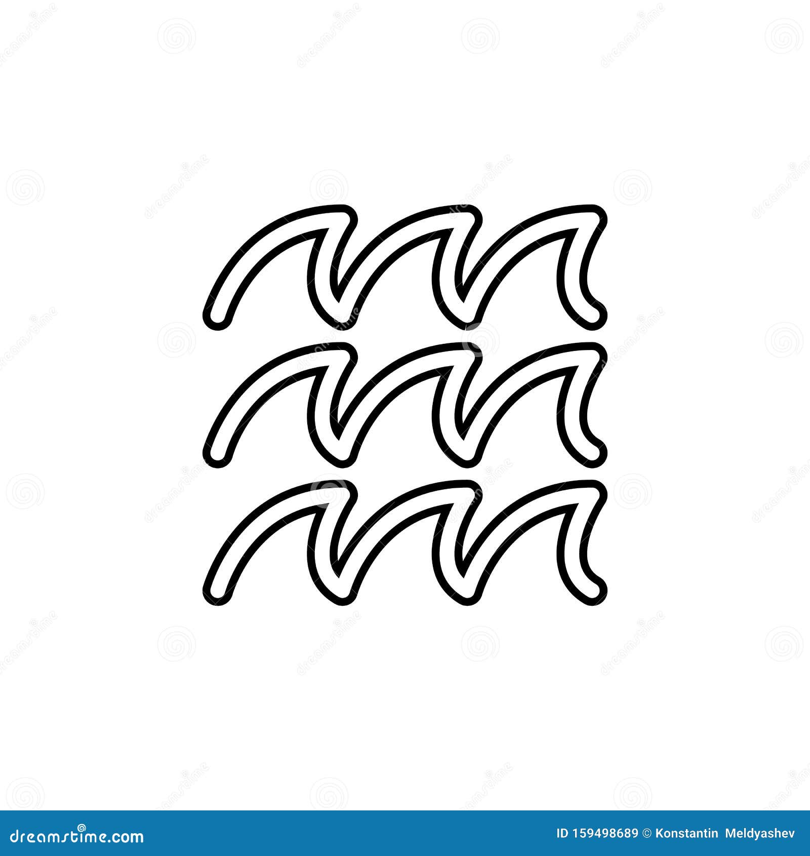 Waves, Water Icon. Simple Glyph, Flat Vector of Water Icons for UI and ...