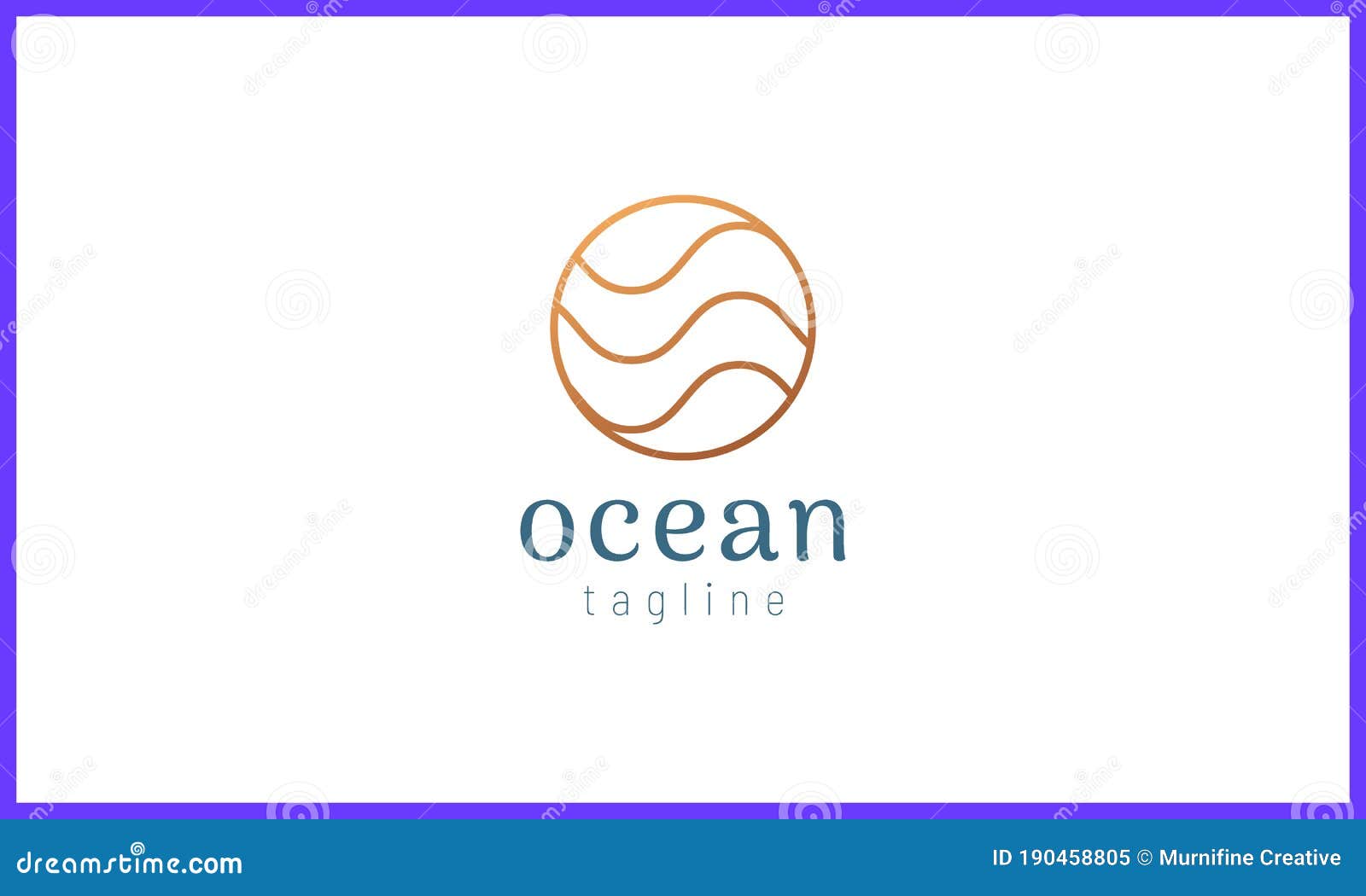 Water Round Frame On Metal Texture Background Vector Illustration ...