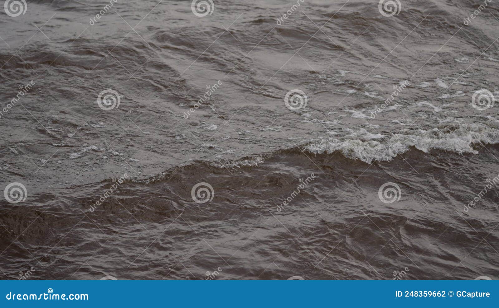Waves on Water Surface Closeup Stock Photo - Image of shallow, clean ...