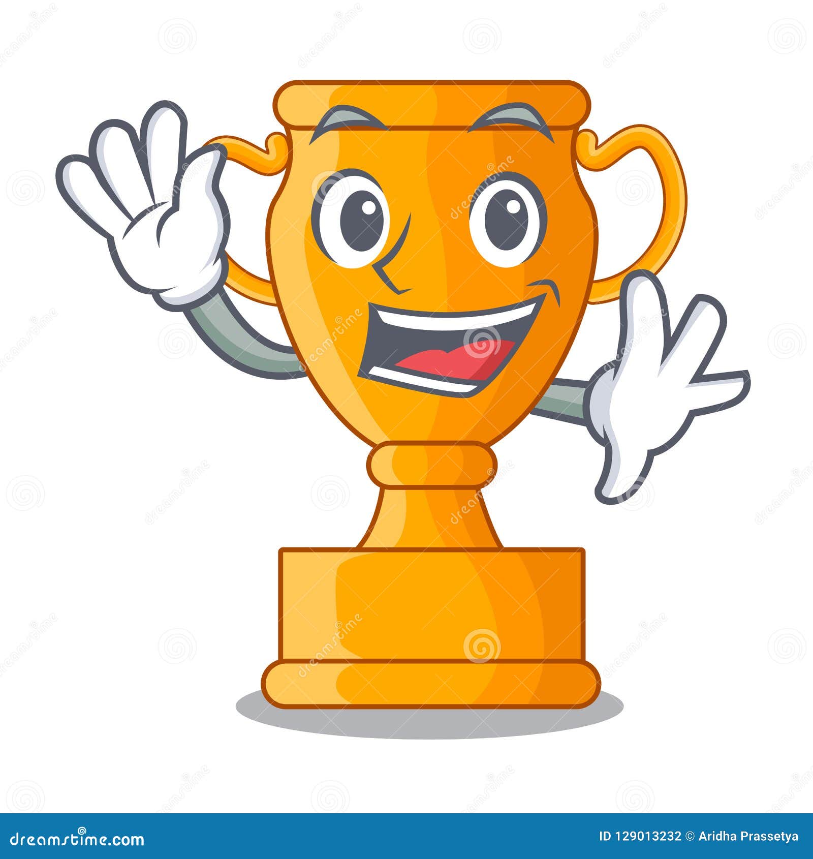 Cartoon Trophy Vector Illustration | CartoonDealer.com #30463606