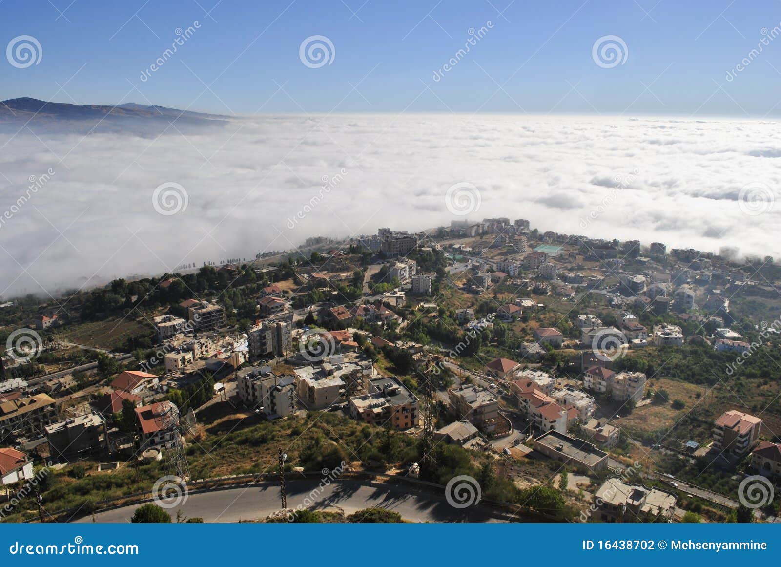 Waving clouds stock photo. Image of cloudscape, mountain - 16438702