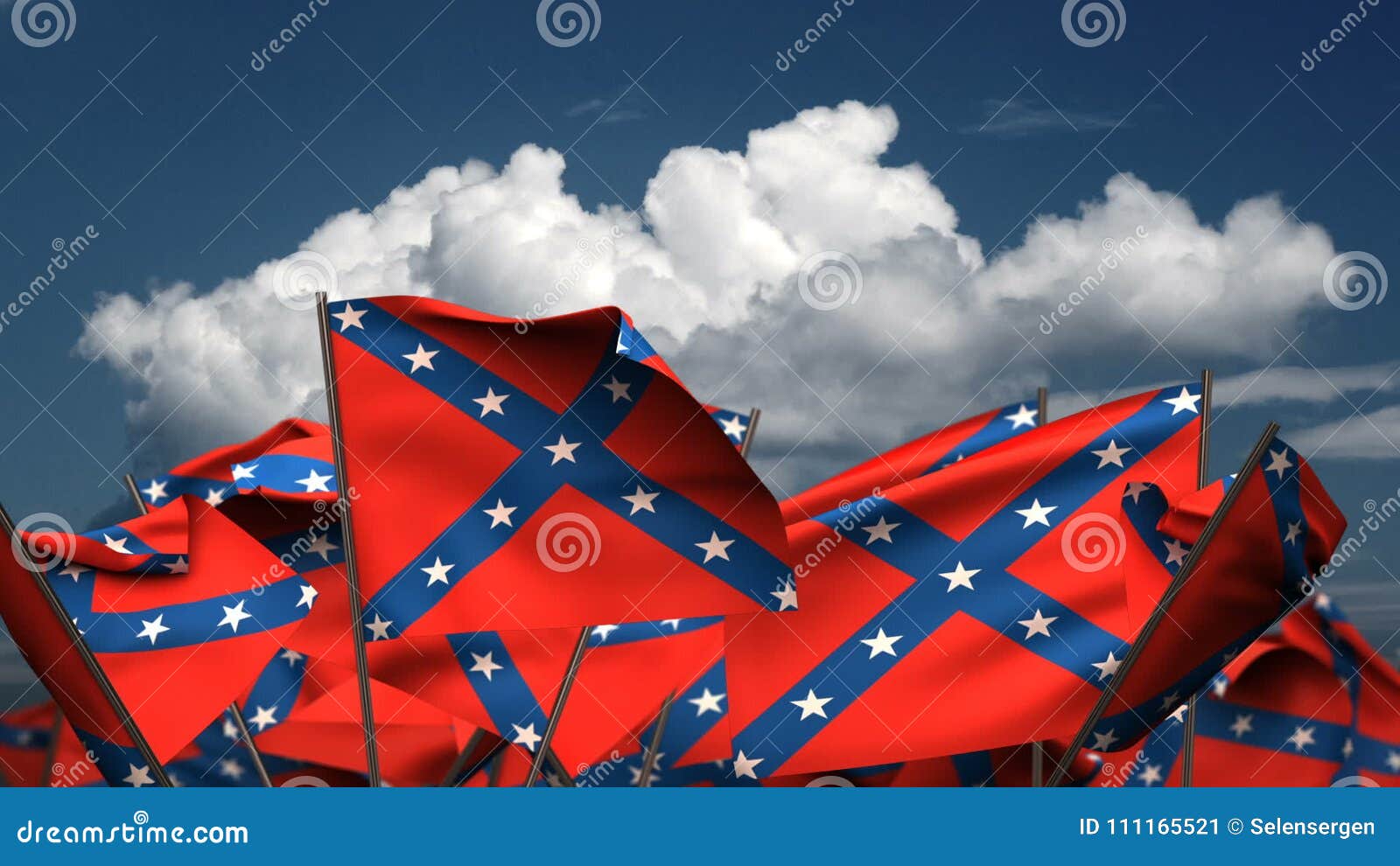 Waving Confederate State Flags Stock Video - Video of wave, channel ...