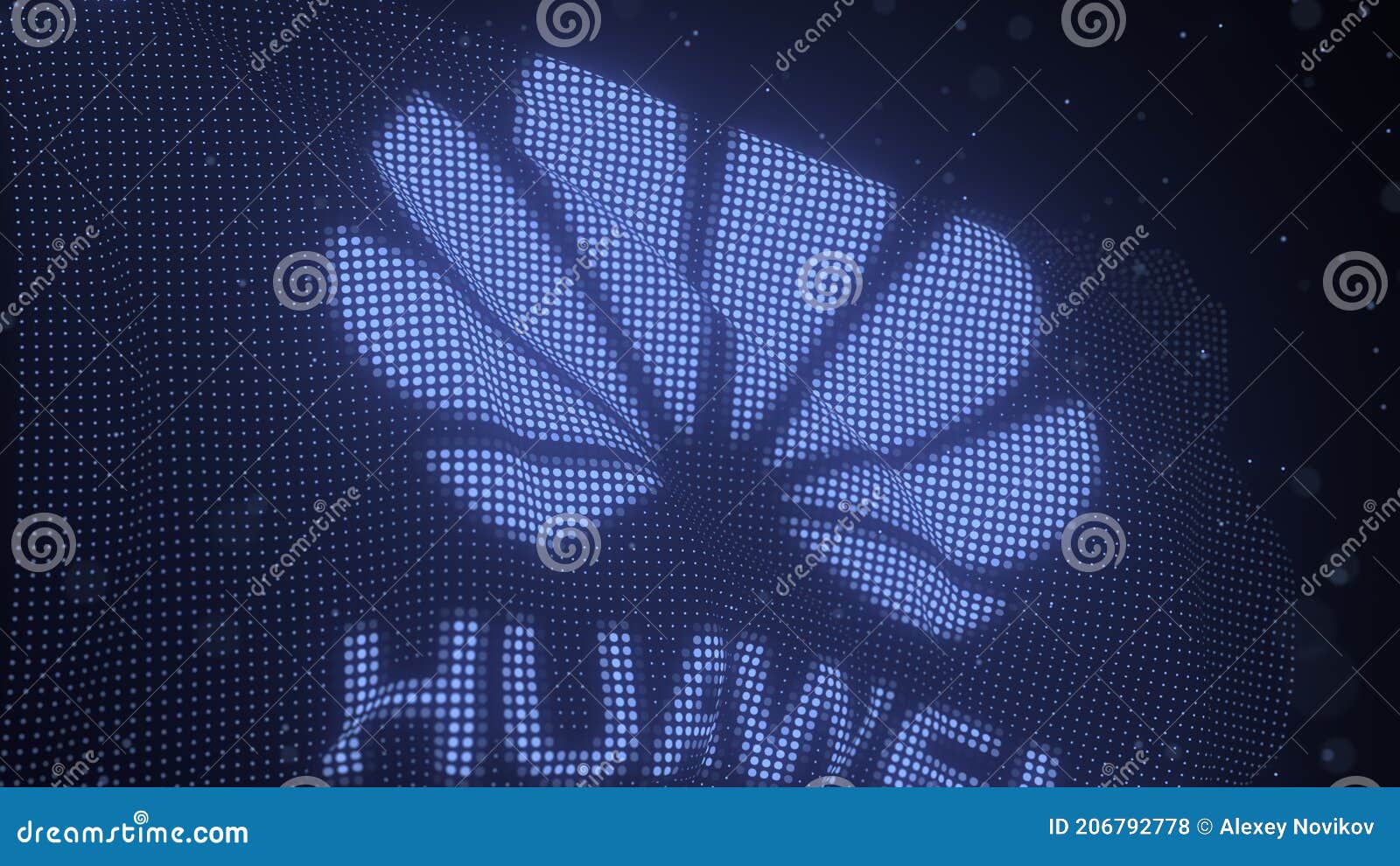 Waving Digital Flag with HUAWEI Company Logo, 3d Rendering, Editorial ...