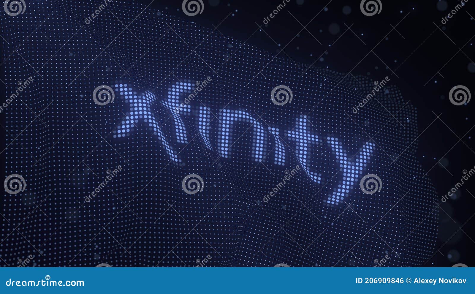 Waving Digital Flag with XFINITY Company Logo, 3d Rendering, Editorial ...