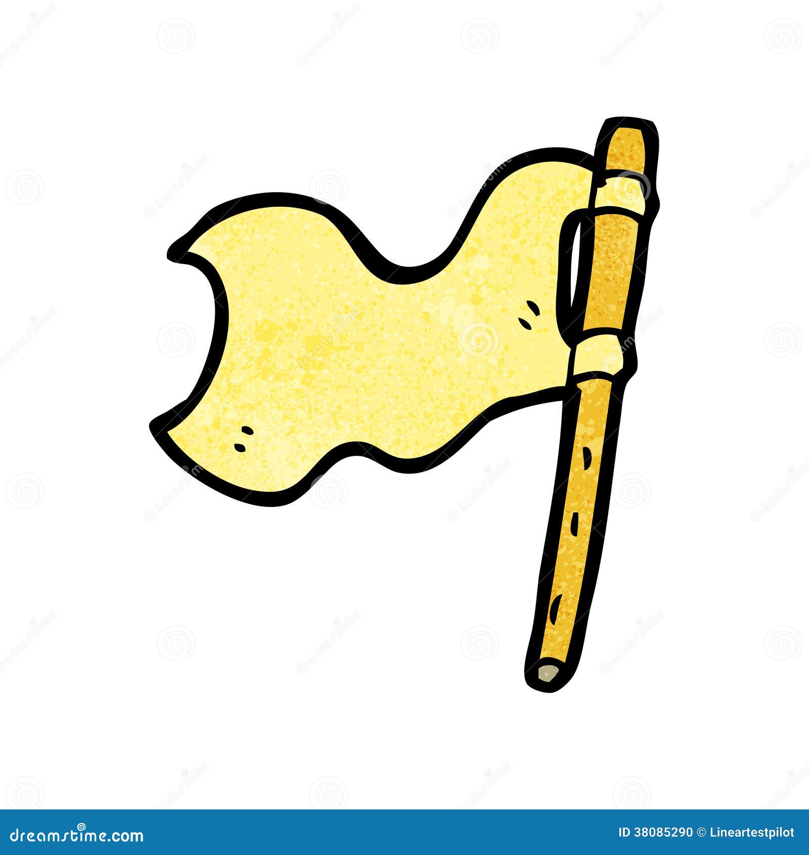 Waving flag cartoon stock vector. Illustration of drawing - 38085290