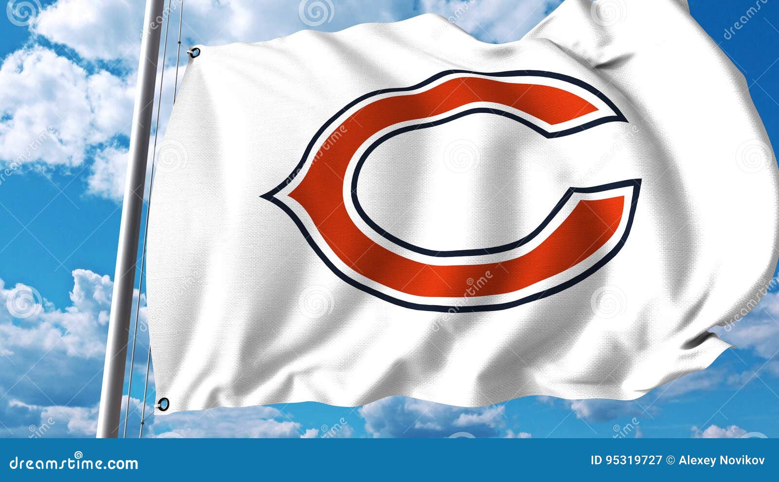 Chicago Bears Logo Cartoon Vector | CartoonDealer.com #136000261