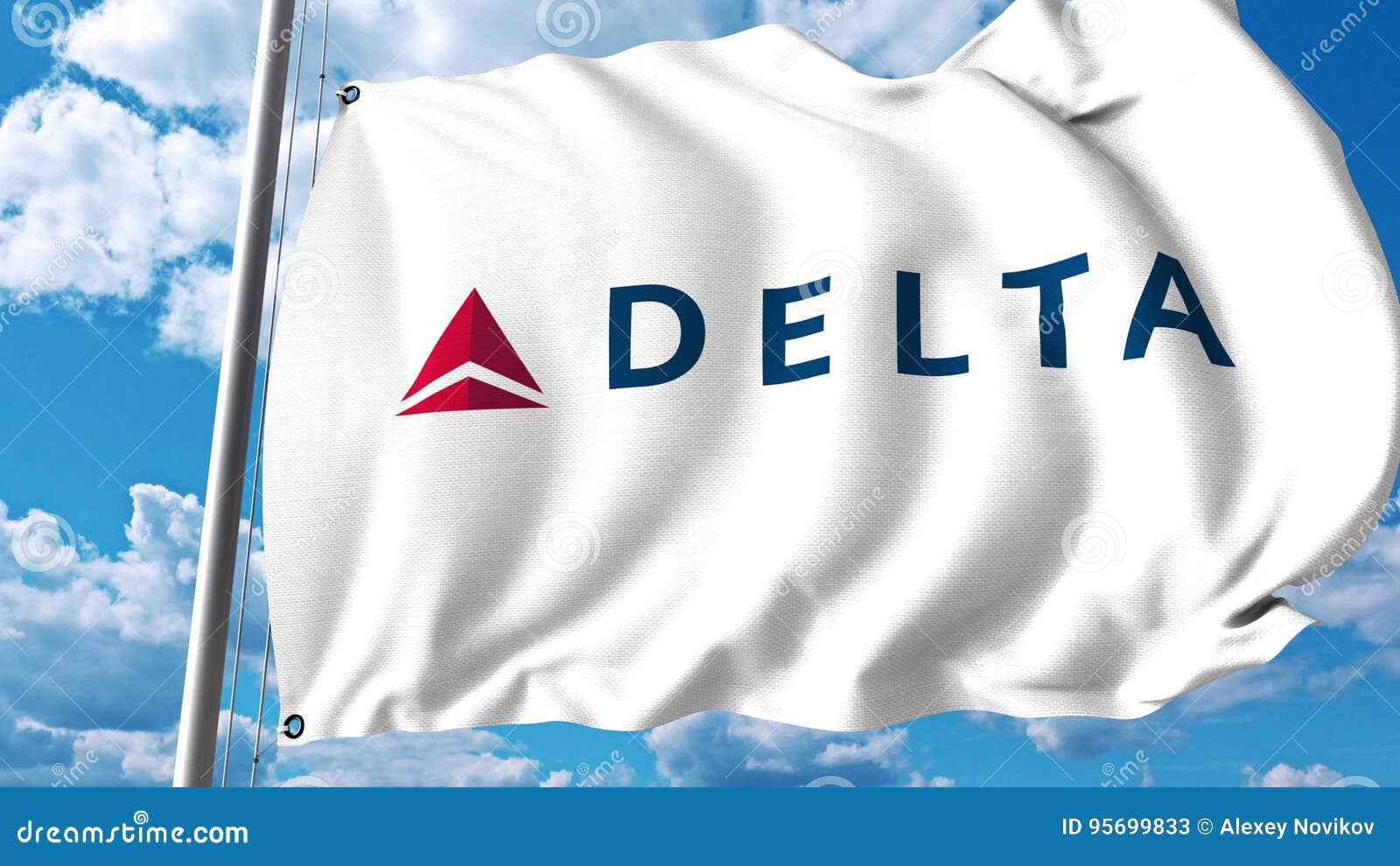 Delta Logo Editorial Illustrative On White Background | CartoonDealer ...
