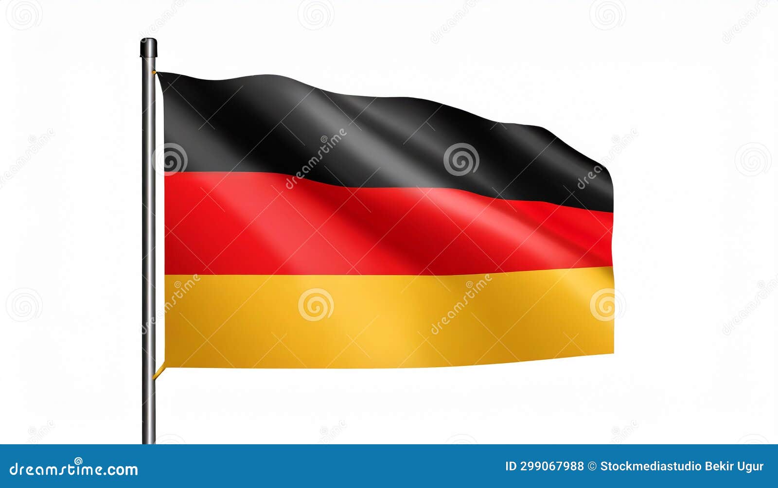 Waving flag of Germany stock photo. Image of flags, ethnic - 299067988