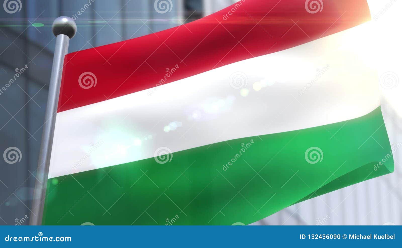 Waving Flag of Hungary Animation Stock Footage - Video of nation, wave ...