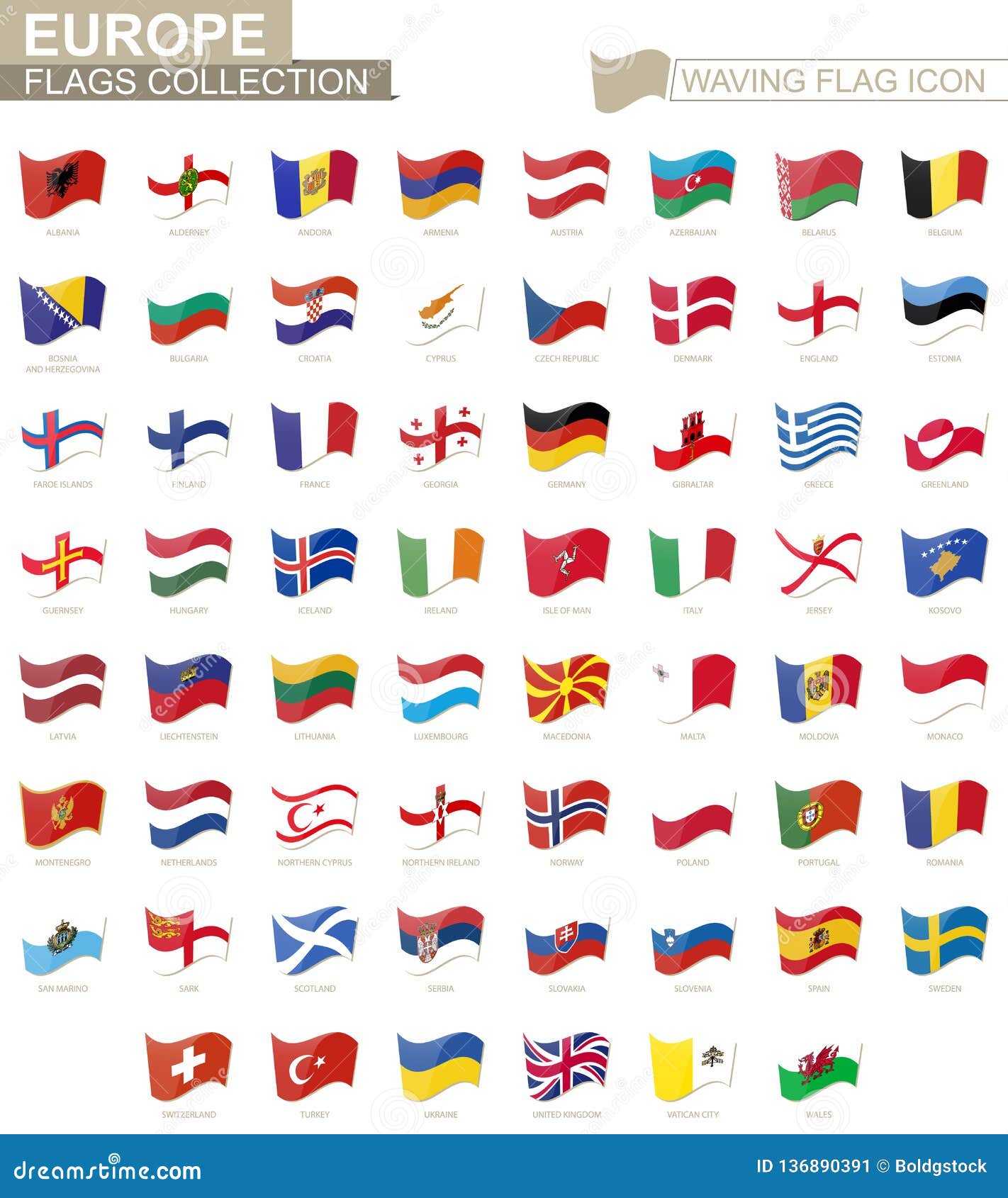 Waving Flag Icon, Flags of Europe Countries Sorted Alphabetically Stock ... Waving Flag Icon, Flags of Europe Countries Sorted Alphabetically Stock ...