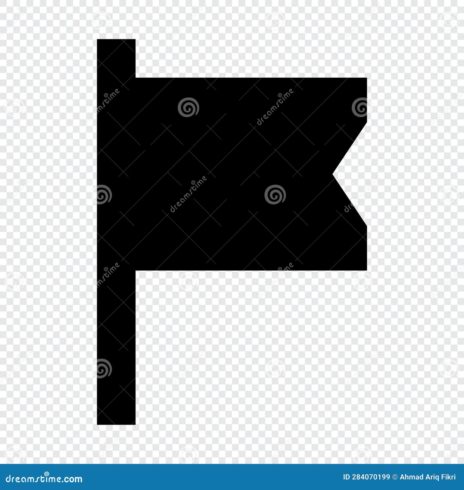 Waving Flag Icon. Suitable for Website UI Design Stock Vector ...