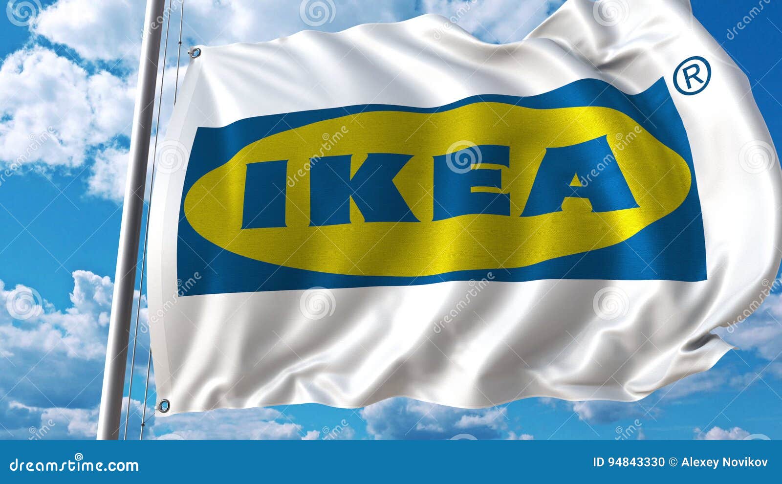 IKEA Logo Above Reception Desk In The Modern Office, Editorial ...