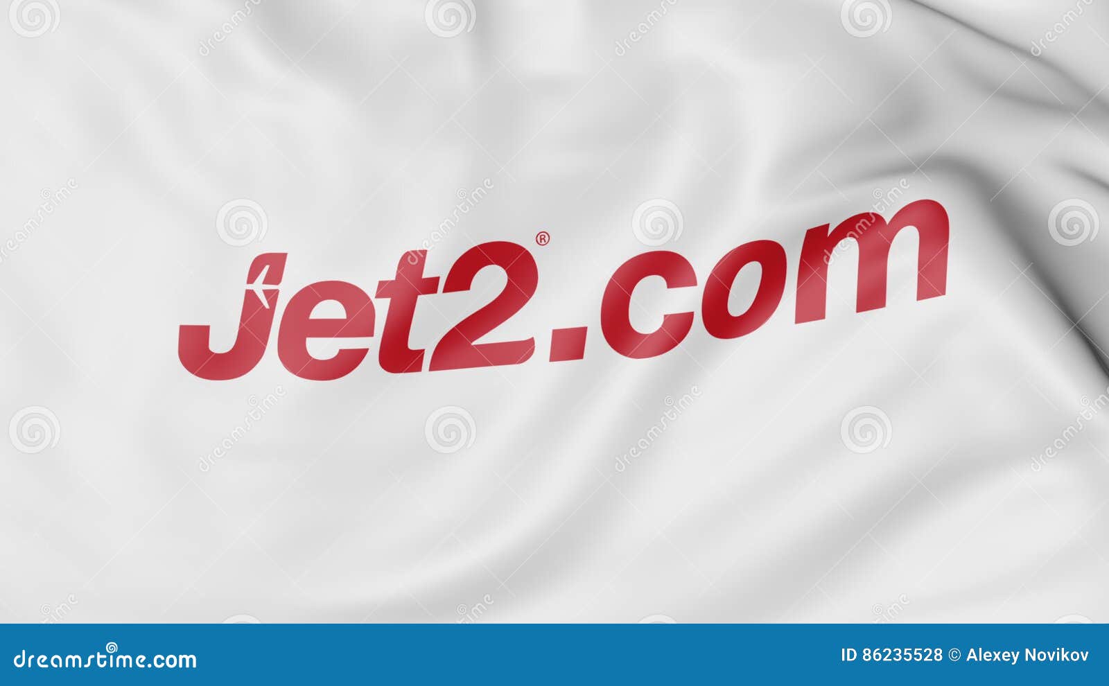 Waving Flag of Jet2 Com Editorial 3D Rendering Editorial Stock Photo ...